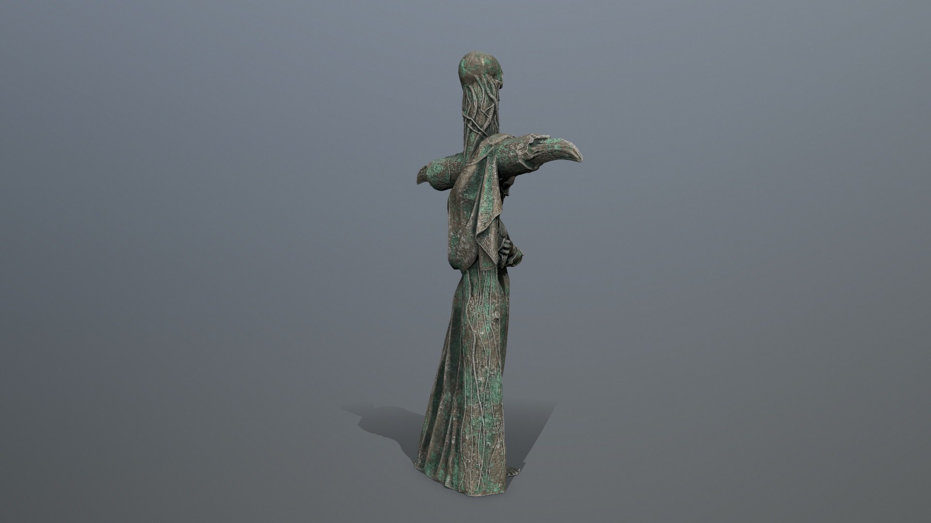 3D Model Woman Statue - TurboSquid 2371889