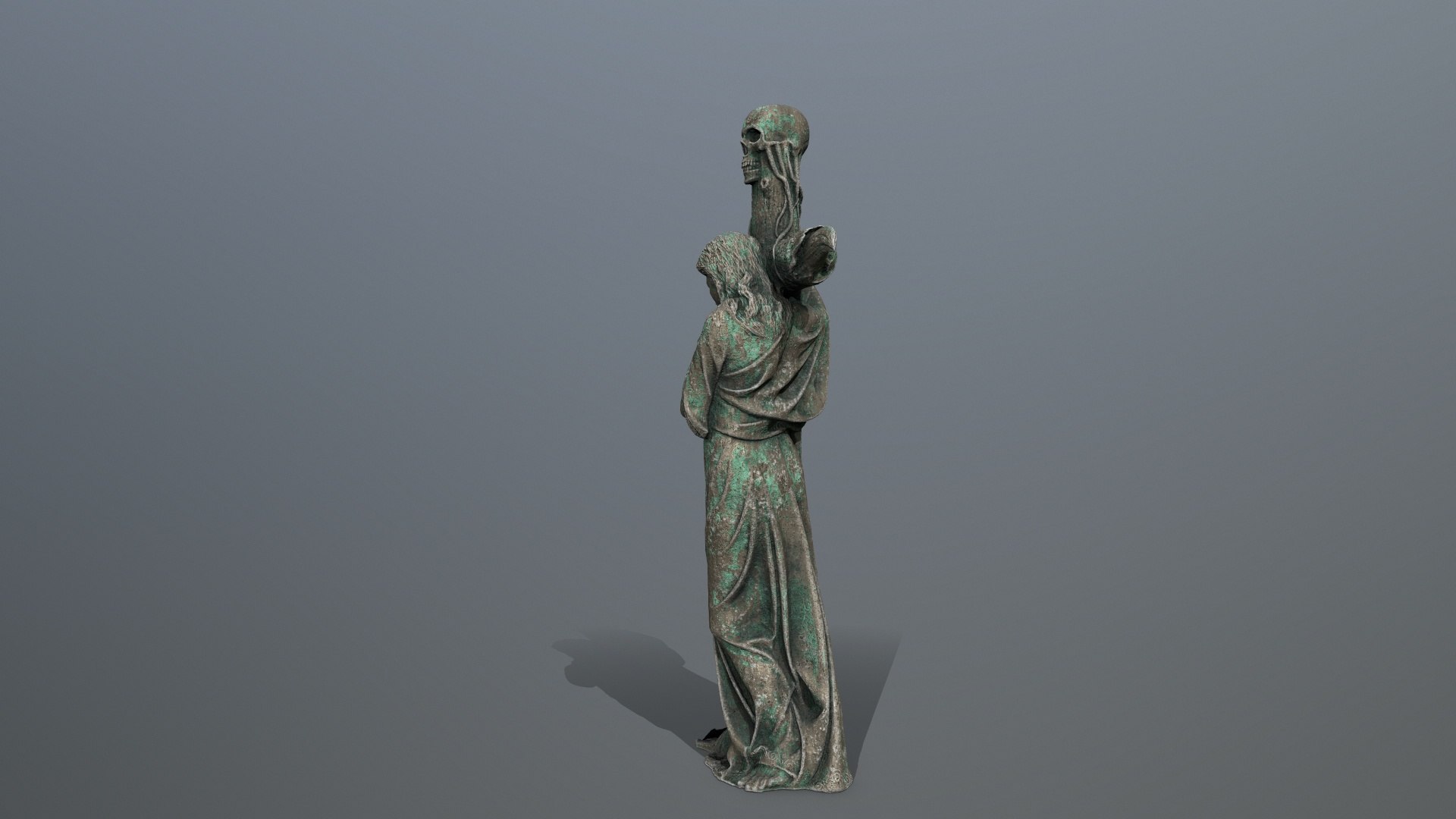 3D Model Woman Statue - TurboSquid 2371889