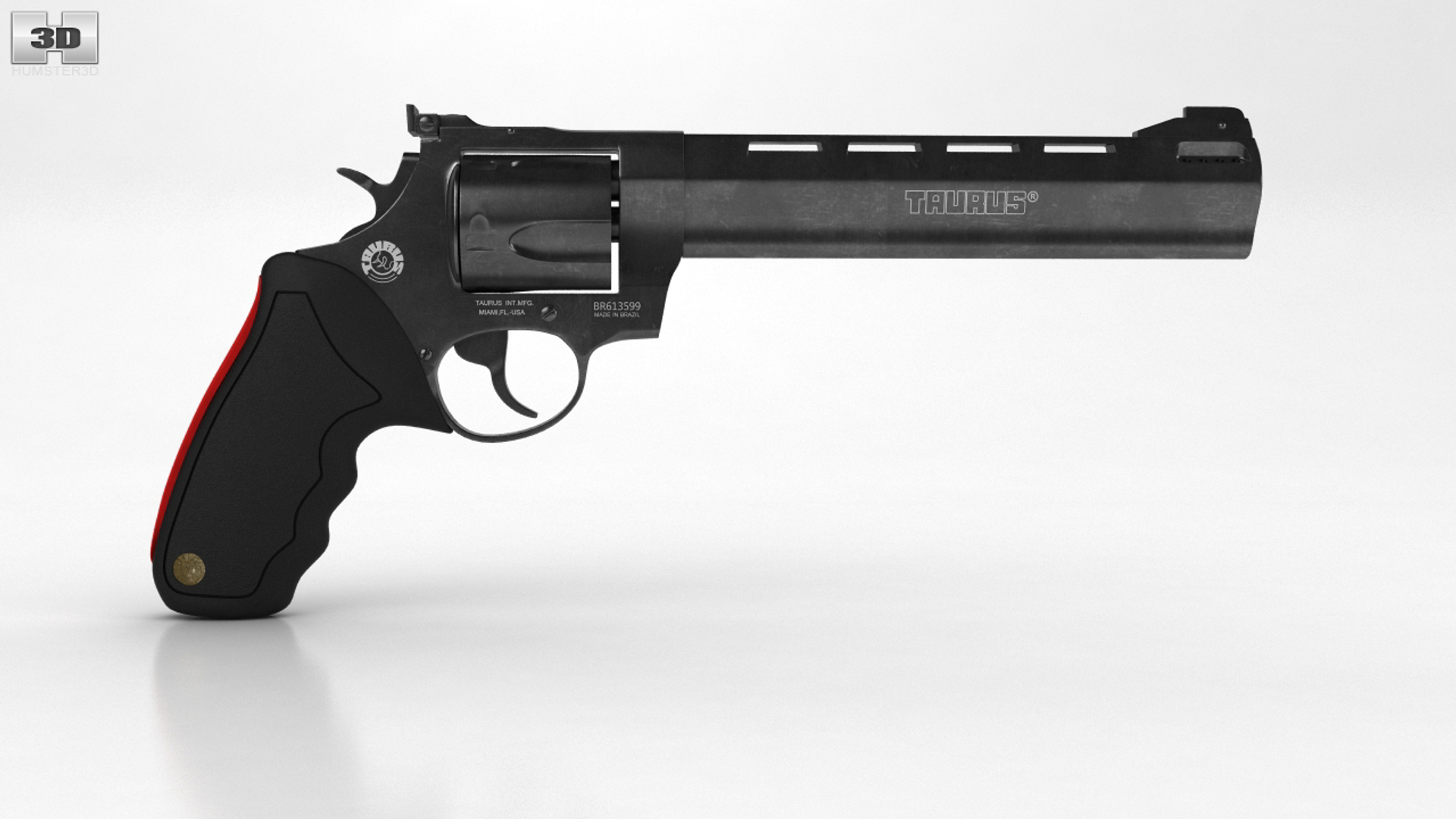 modelo 3d Taurus Raging Bull - TurboSquid 1238498