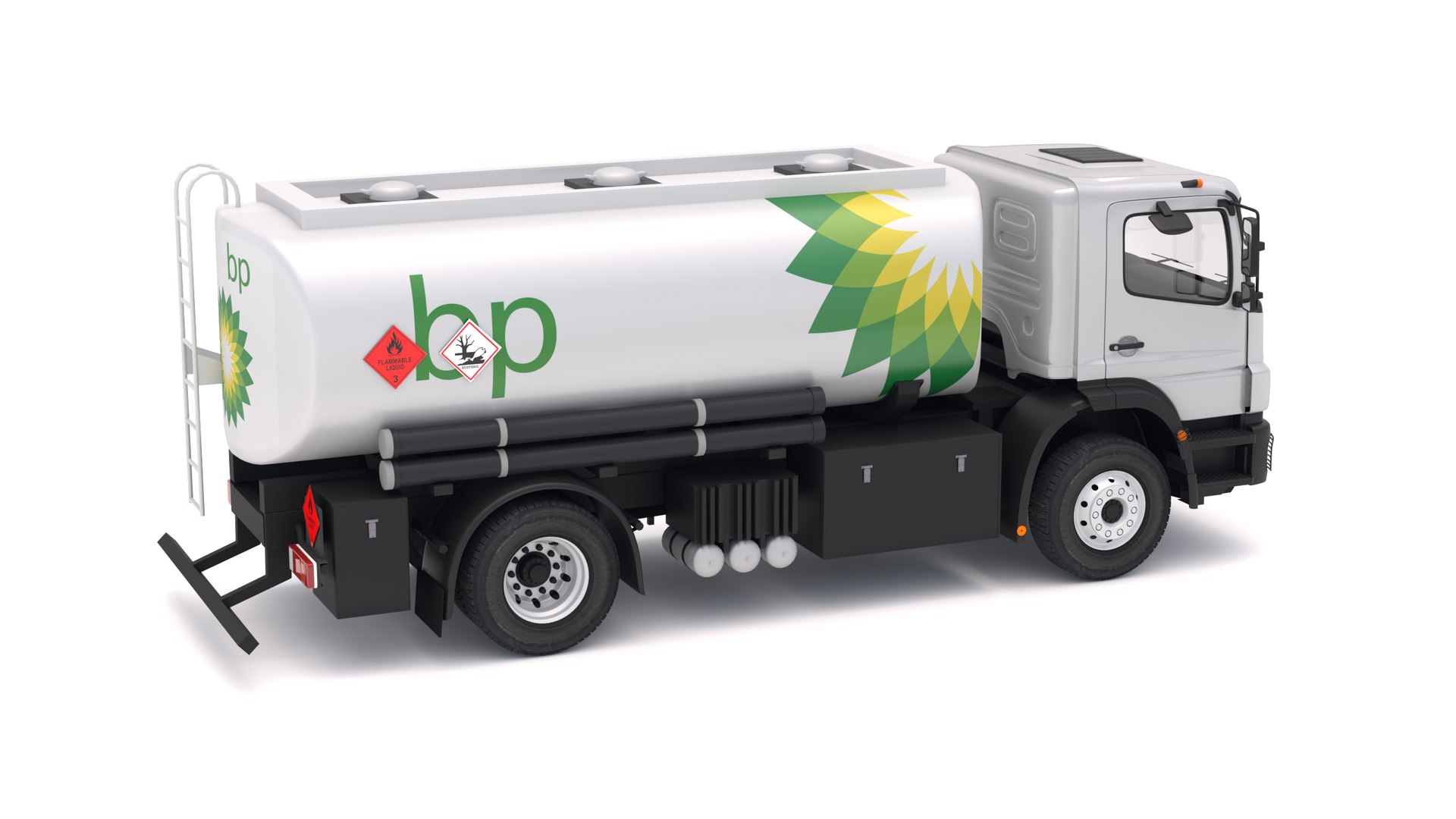Mercedes-Benz Axor BP Truck Tanker 3D Model - TurboSquid 2157955
