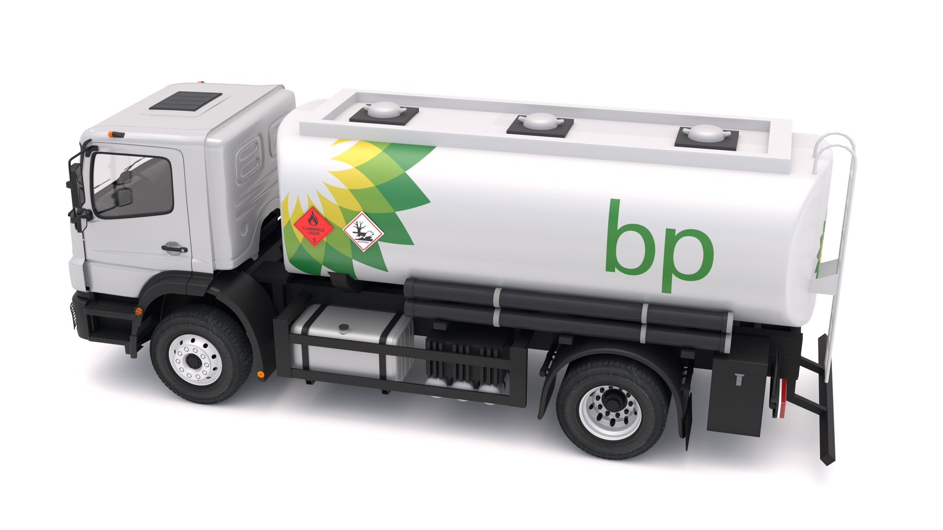 Mercedes-Benz Axor BP Truck Tanker 3D Model - TurboSquid 2157955