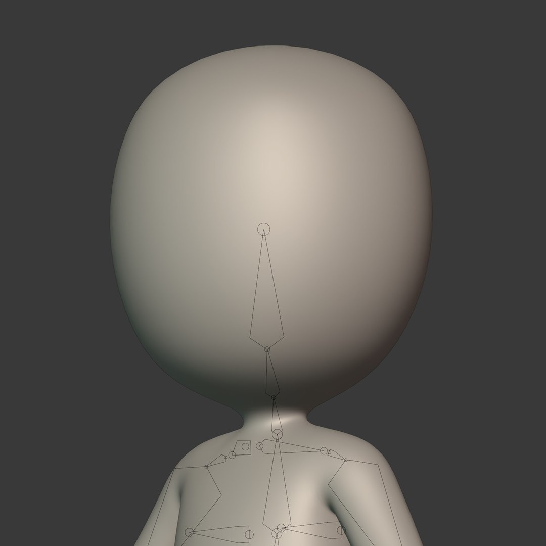 Cartoon Stickman Model - TurboSquid 1657841