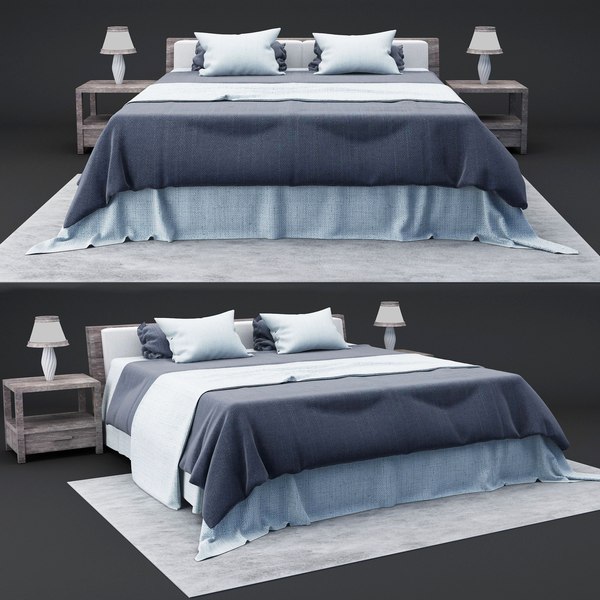 Bed 3D Models for Download | TurboSquid