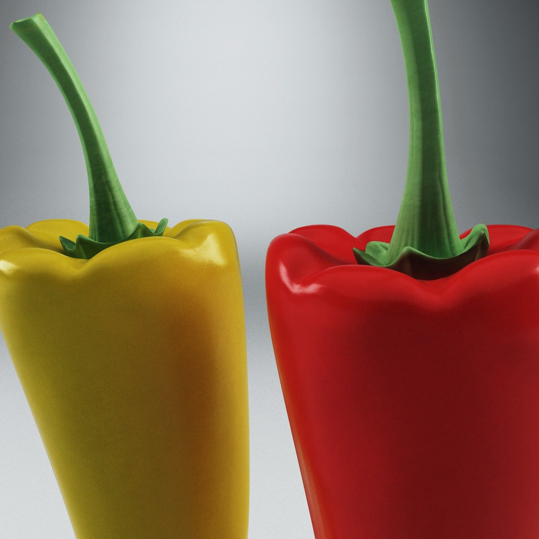 Peppers Hot 3d Model