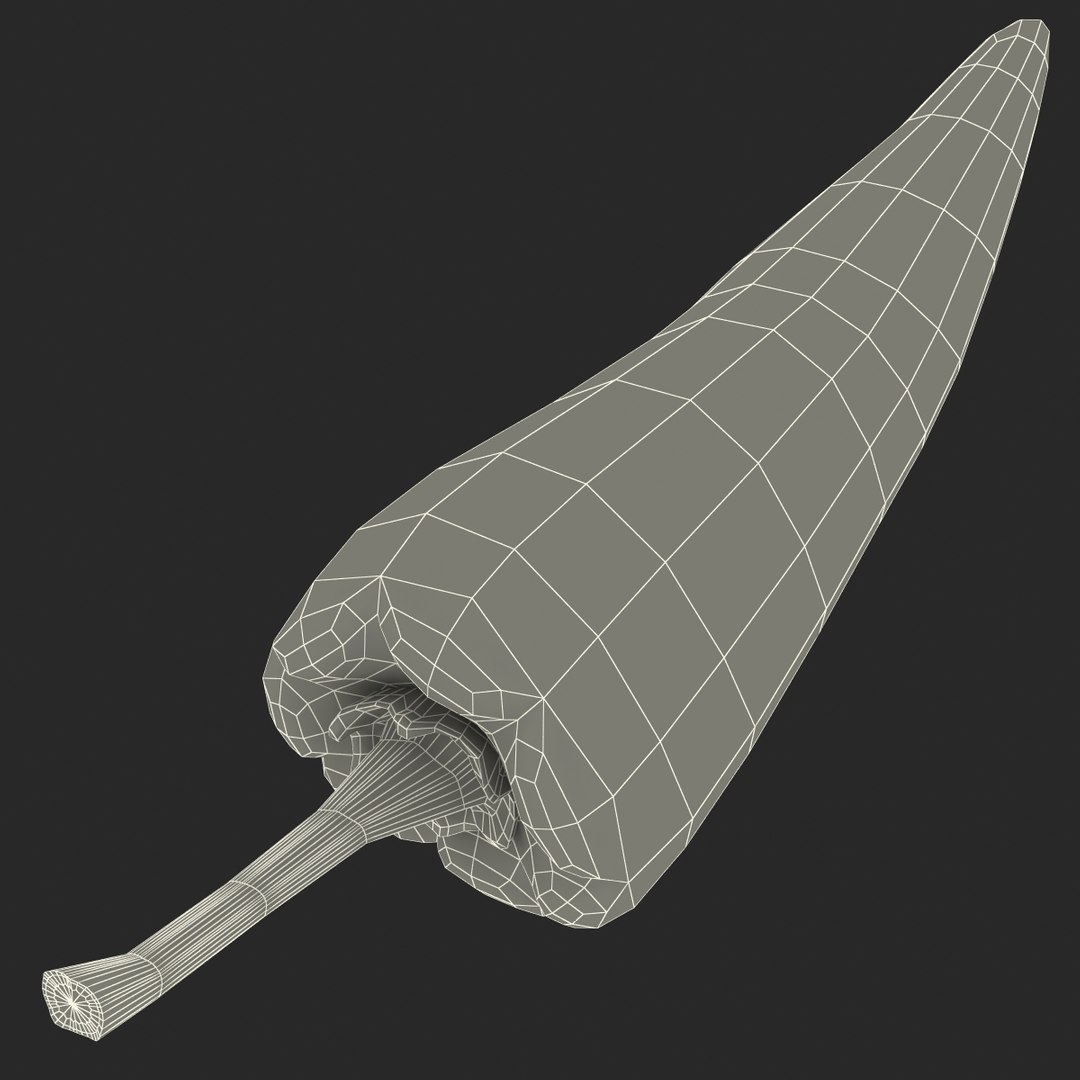 Peppers Hot 3d Model