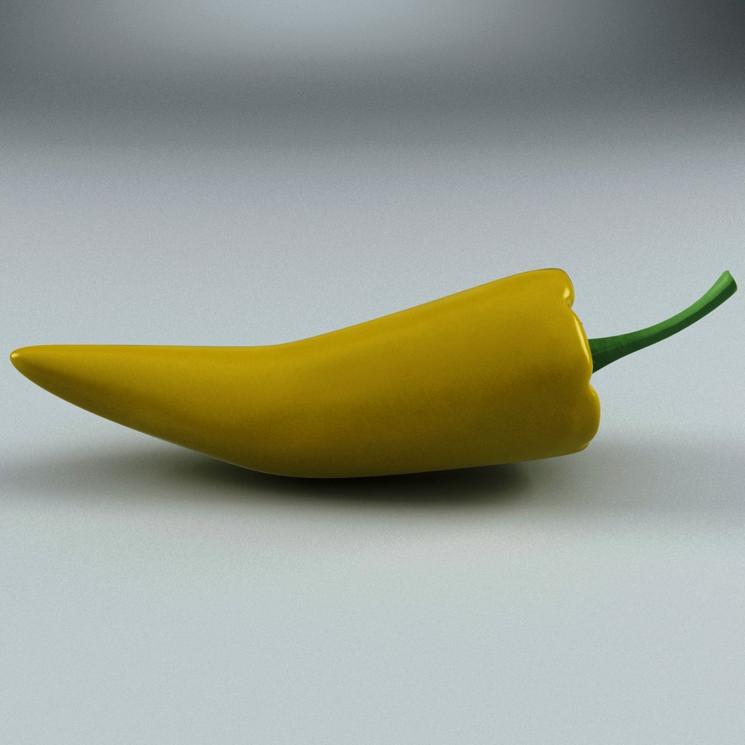 Peppers Hot 3d Model