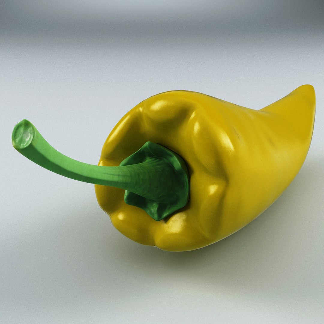 Peppers Hot 3d Model