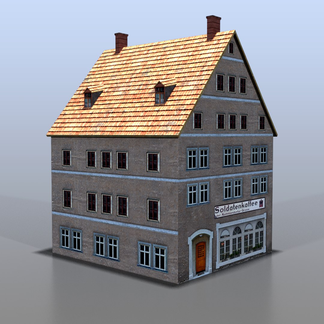 House German 3d Max