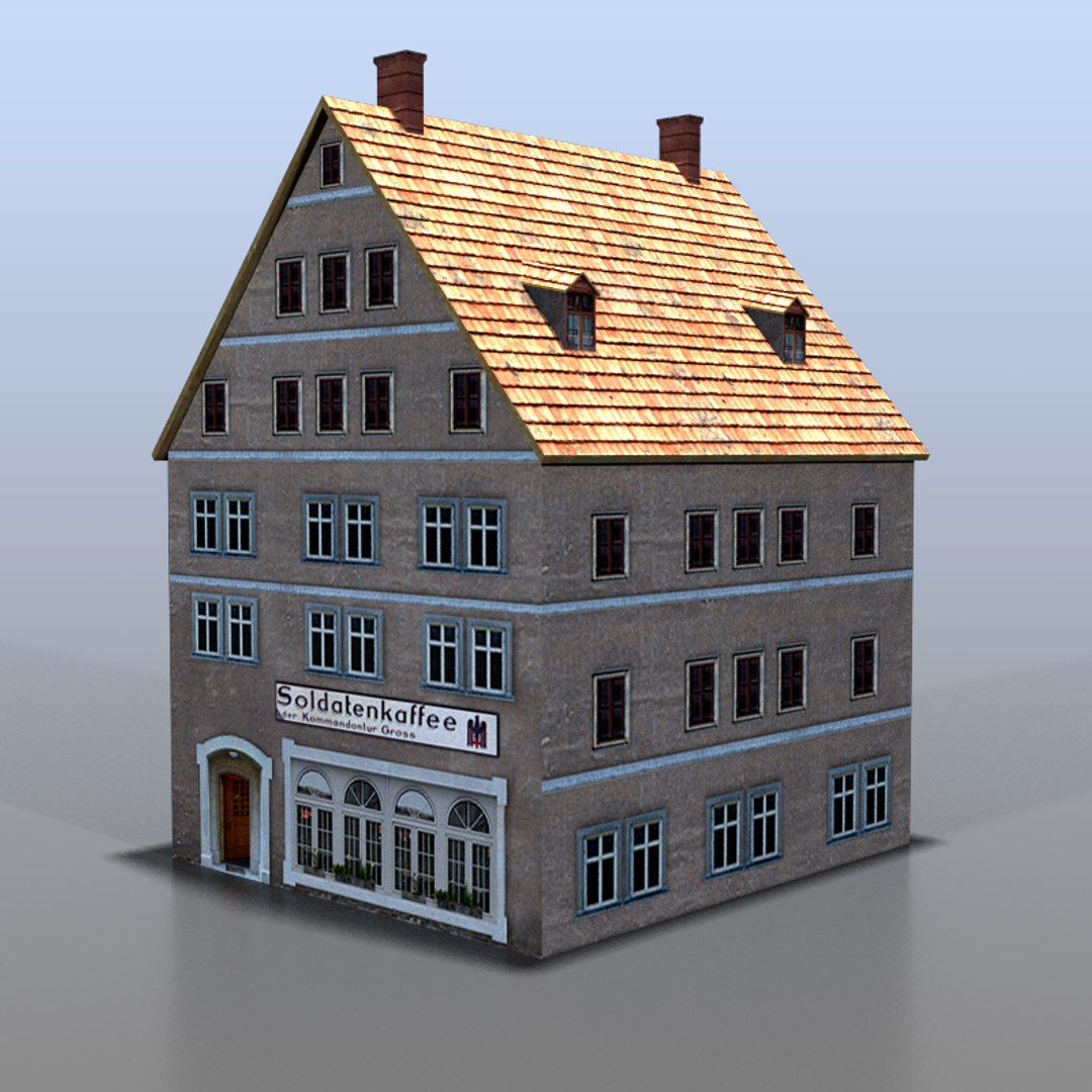 House German 3d Max
