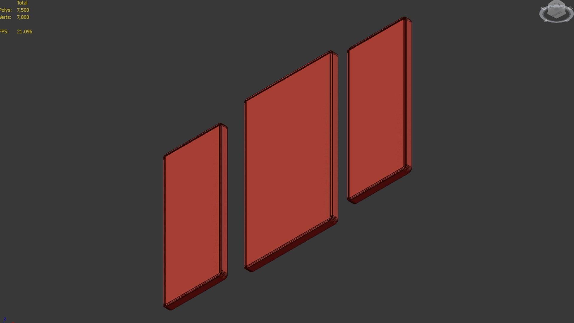 3D Oh Frame Oh by Reflex Mirror model - TurboSquid 1877574