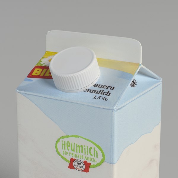 Milchpackung 3D-Modell - TurboSquid 918732