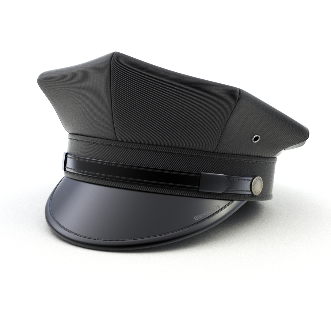 Driver cap 3D - TurboSquid 1244106