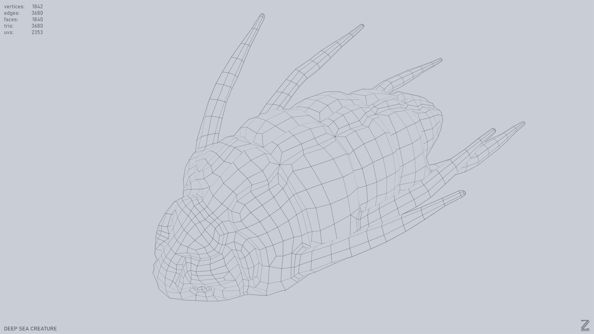 Deep Sea Creature 3D - TurboSquid 2297959