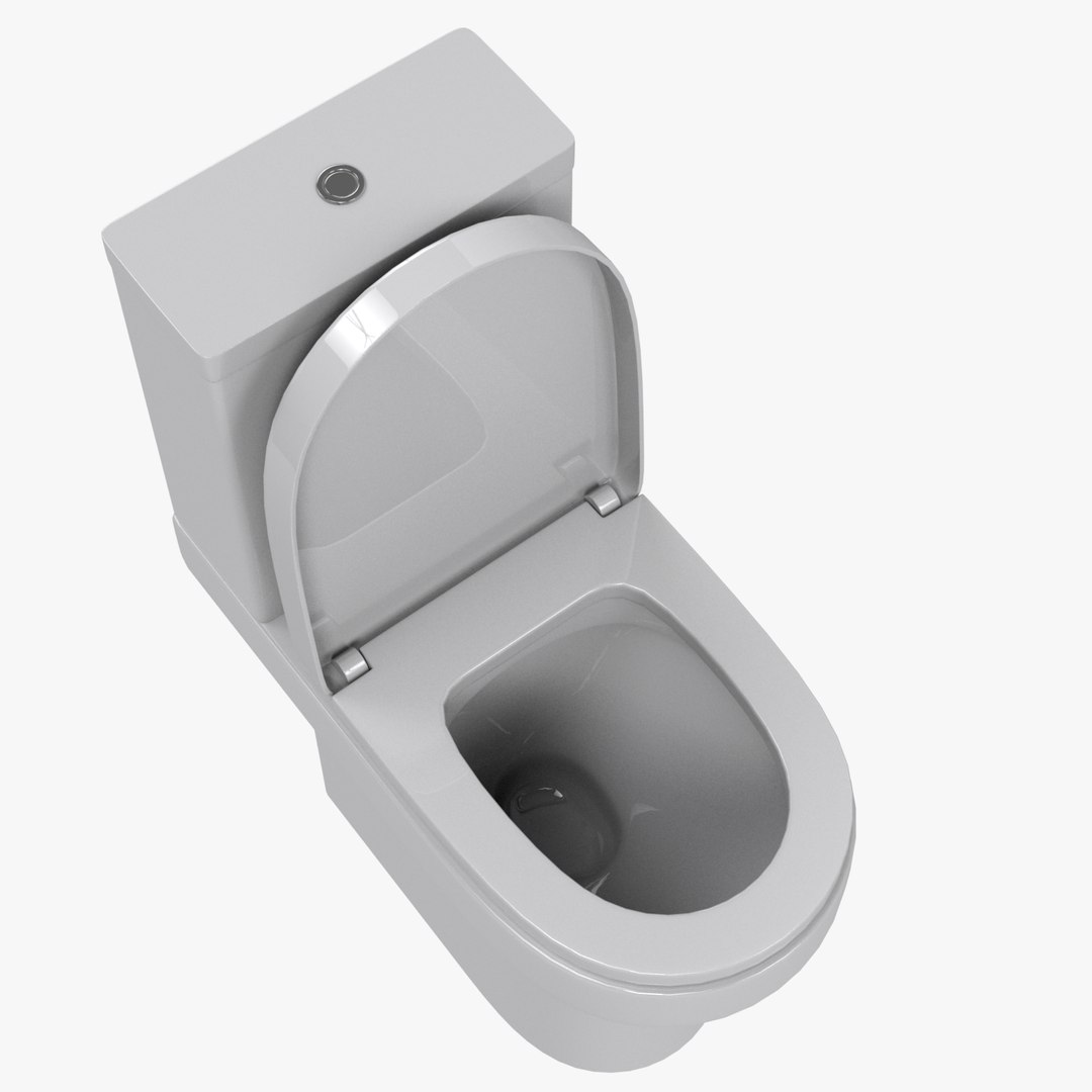 Toilet seat 3D model - TurboSquid 1156411