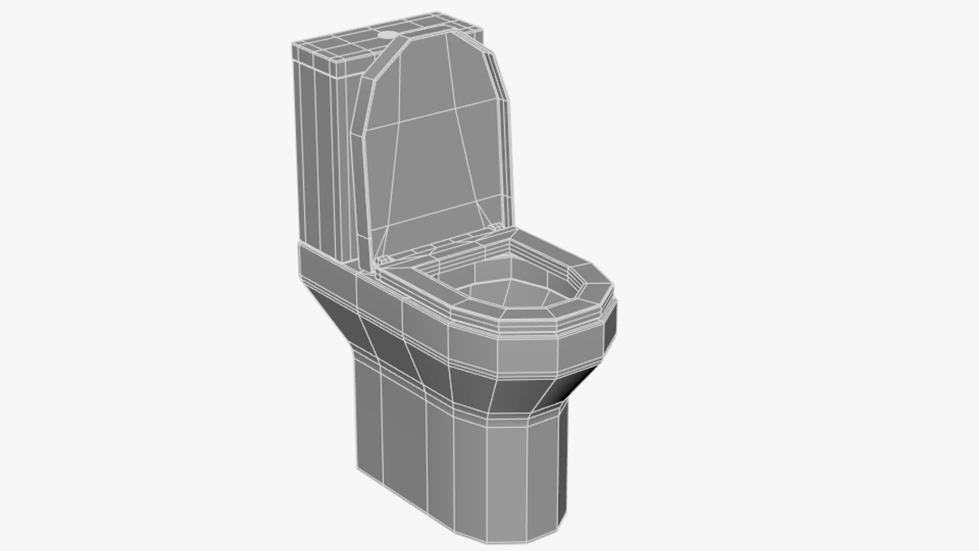 Toilet seat 3D model - TurboSquid 1156411