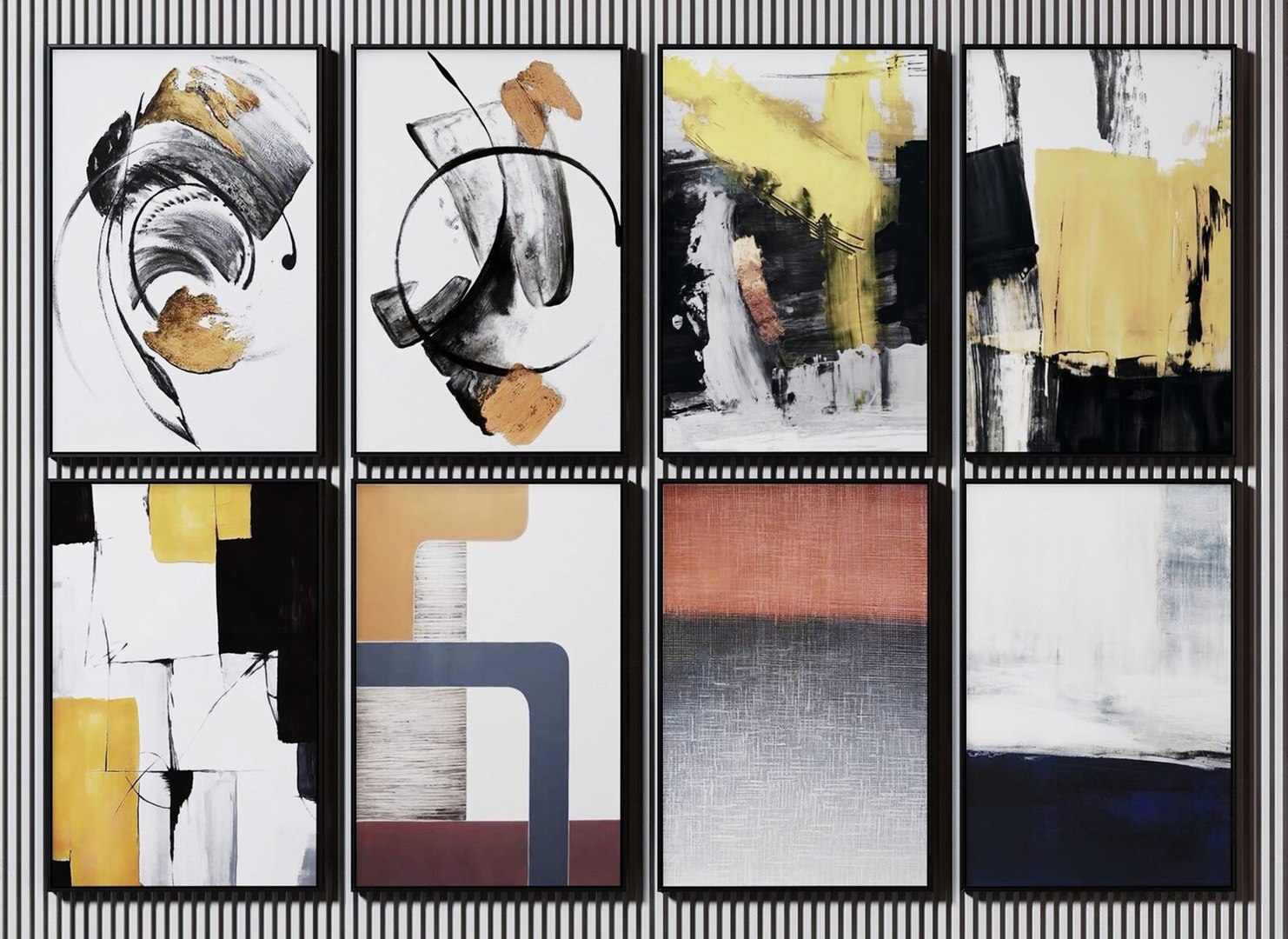 Modern decorative painting 3D model - TurboSquid 2062540