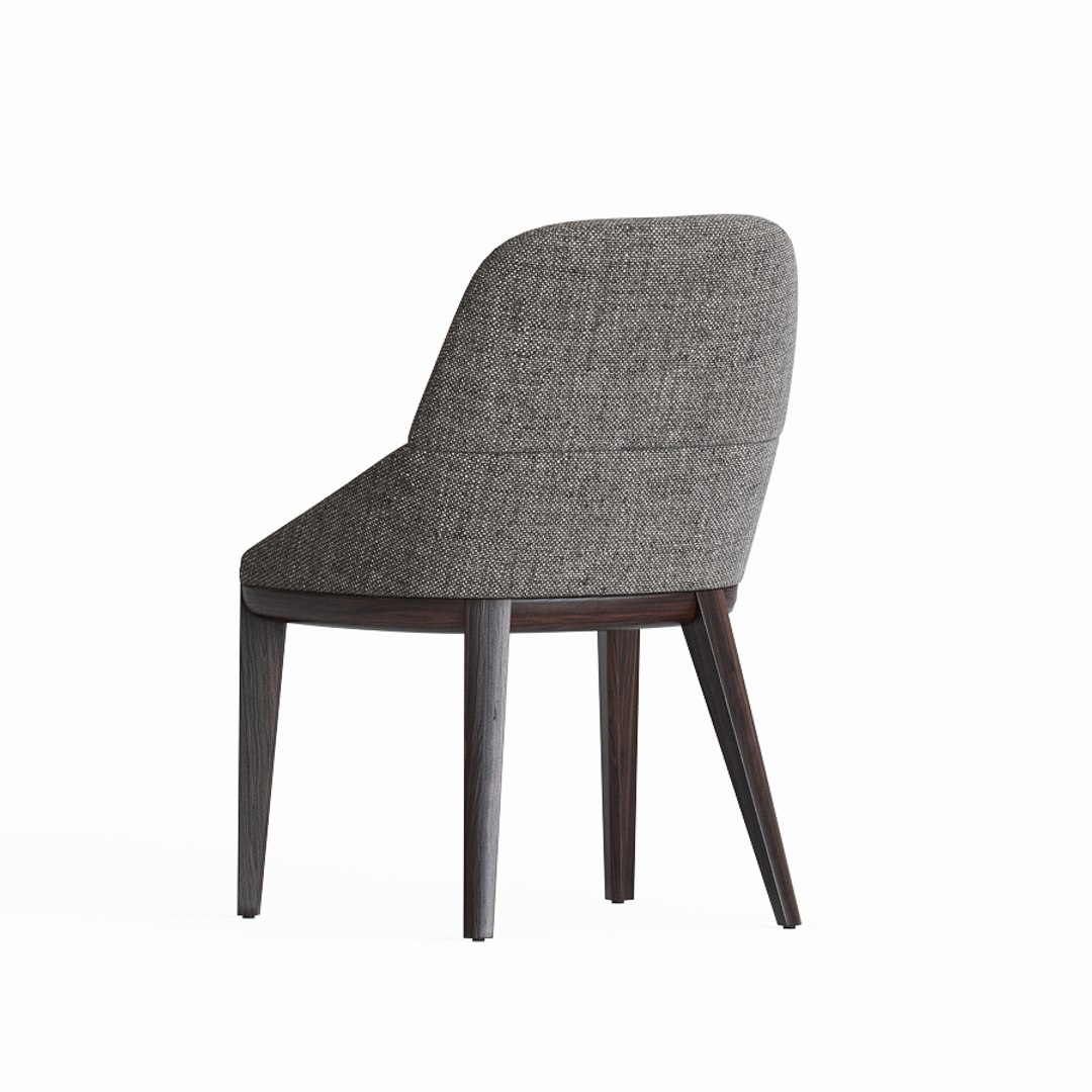 Queen dining chair bontempi 3D model - TurboSquid 1620245