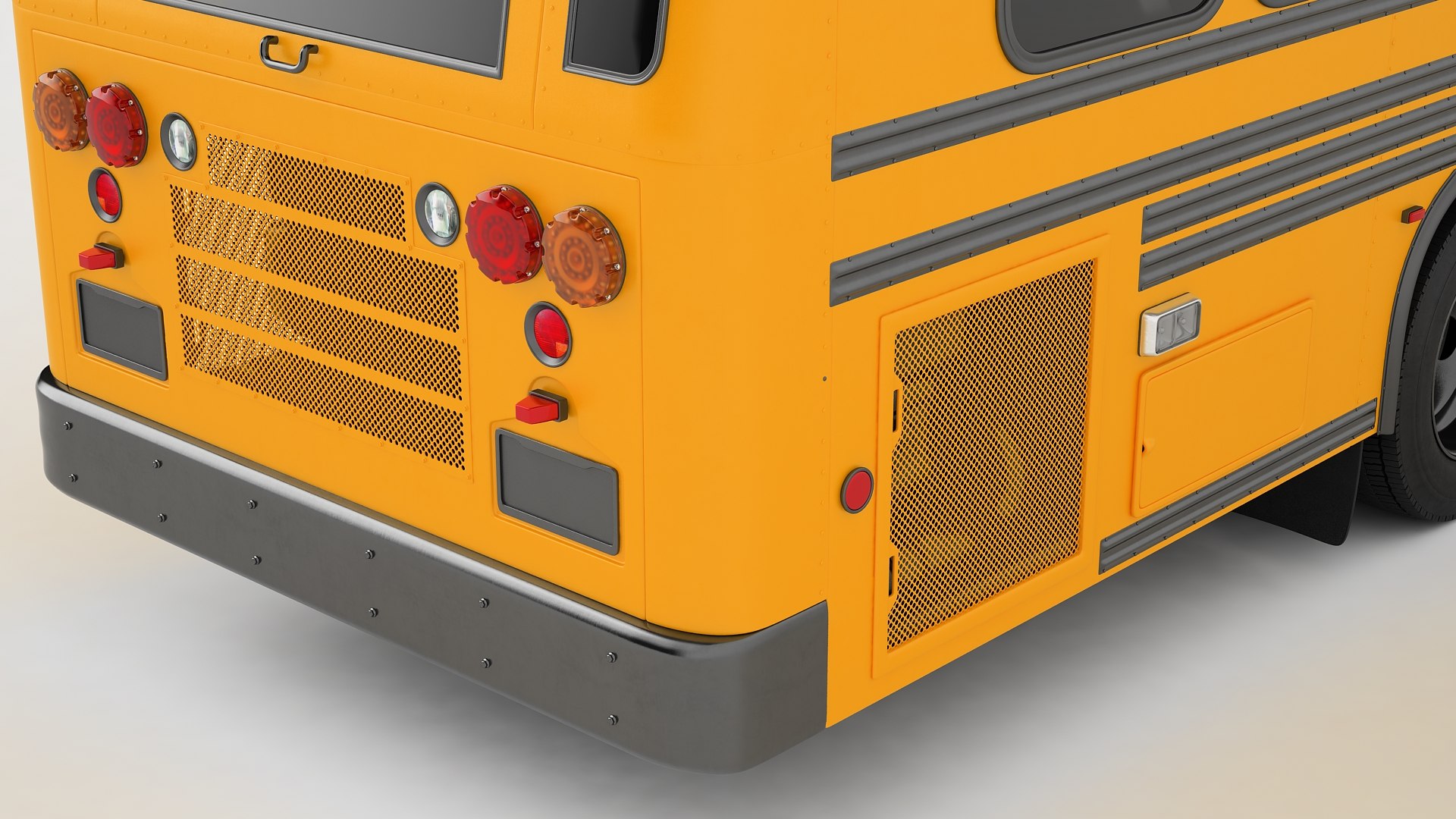 School Bus Collection 01 3D - TurboSquid 1934595