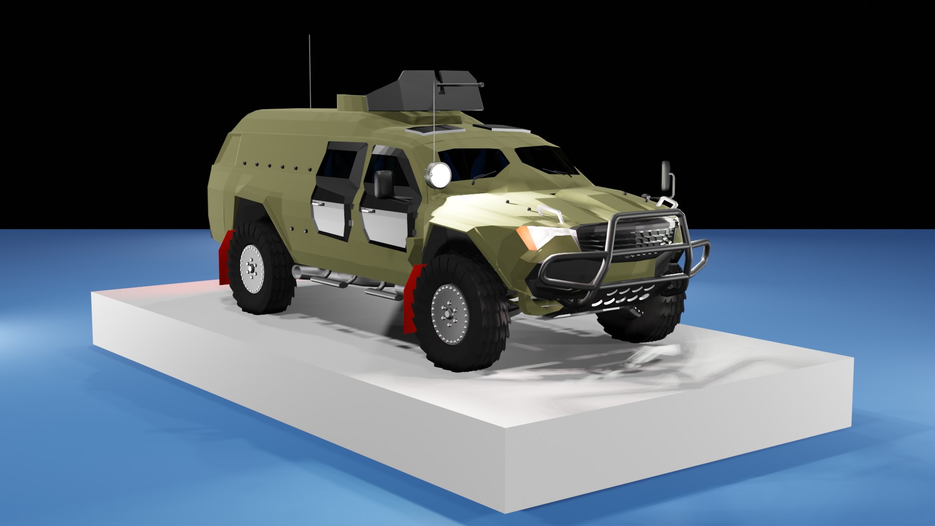 Kabau 4x4 3D - TurboSquid 2327887