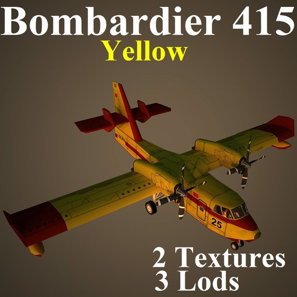 Bombardier 3D Models for Download | TurboSquid