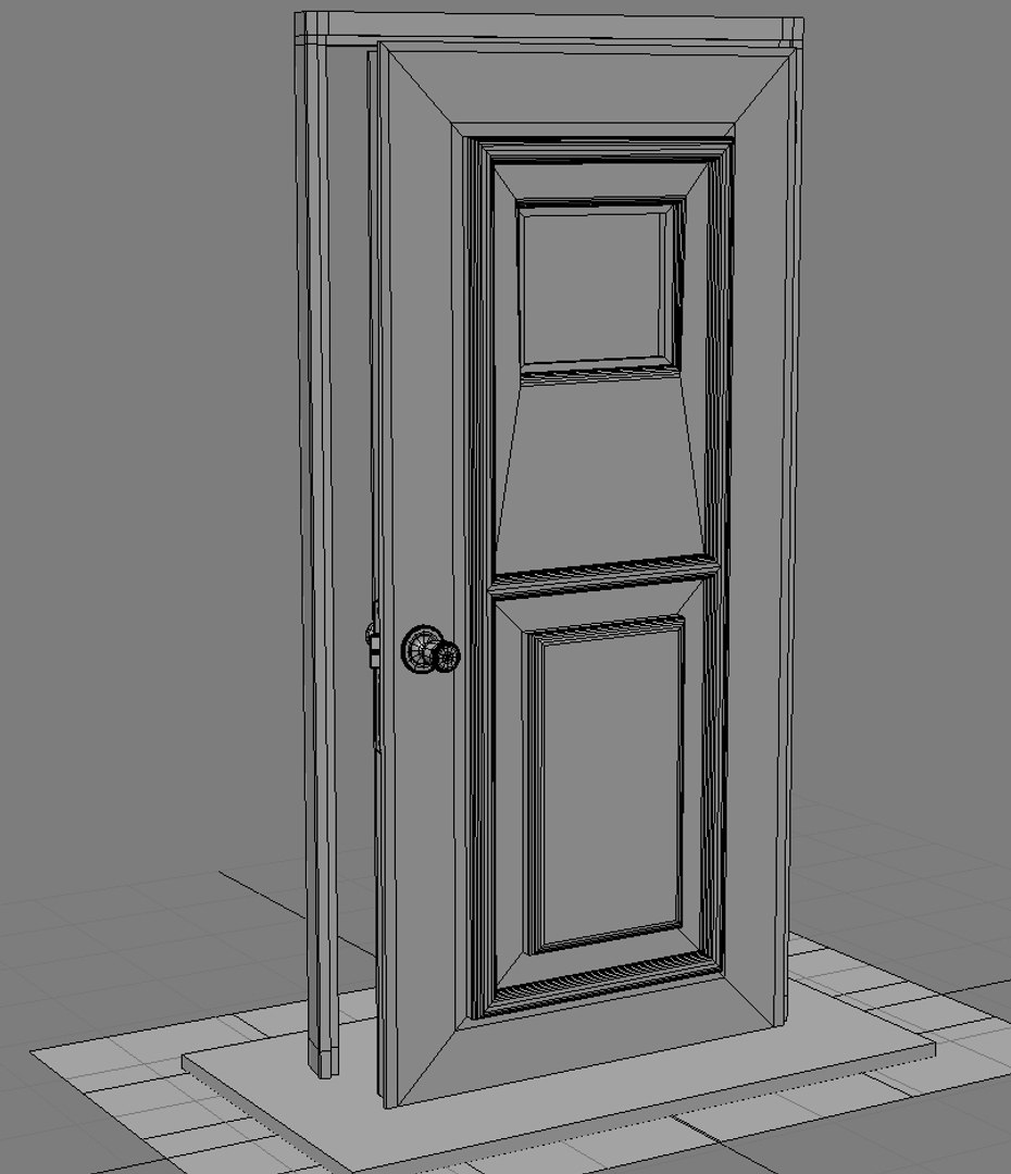 Maya Door Hinge