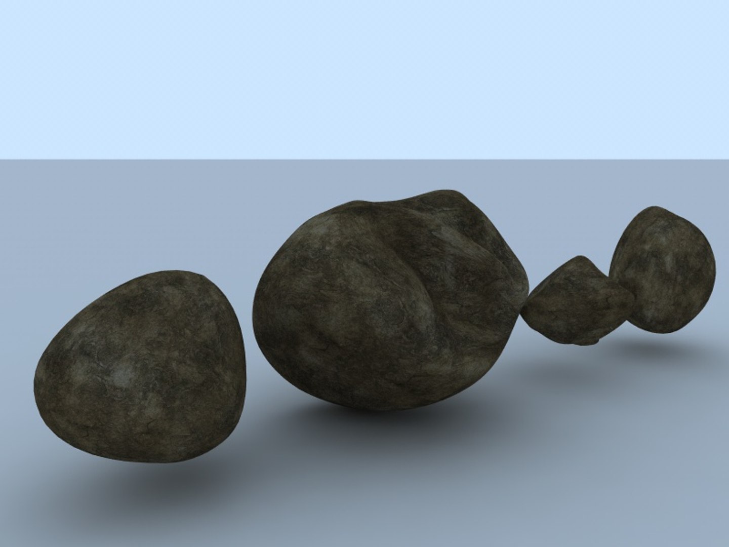 3d C4d Rock
