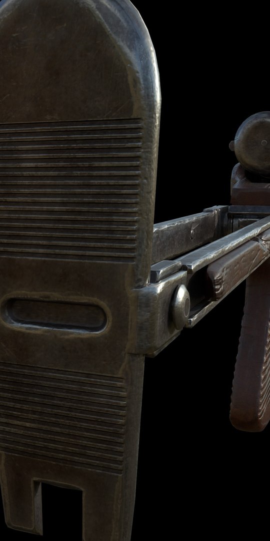 3D Hungarian Submachine Gun 43m - TurboSquid 1549052