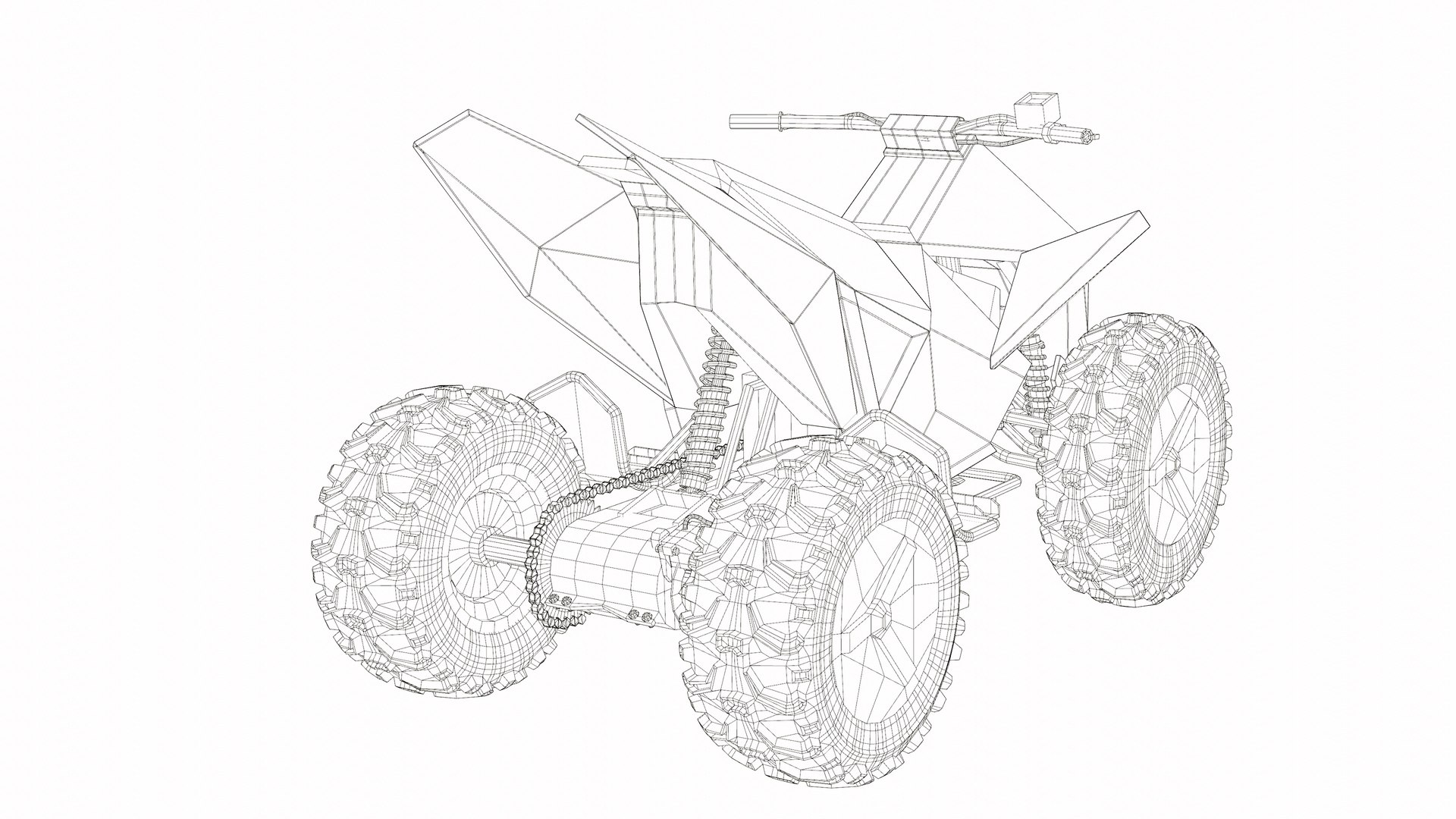 3D cybertruck truck model - TurboSquid 1478490