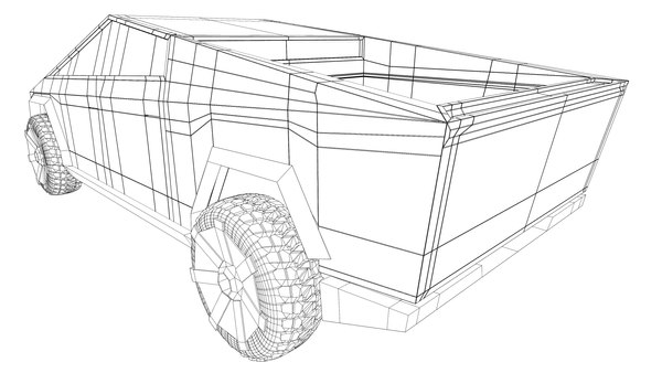 modelo 3d Cybertruck Super Pack - TurboSquid 1478490
