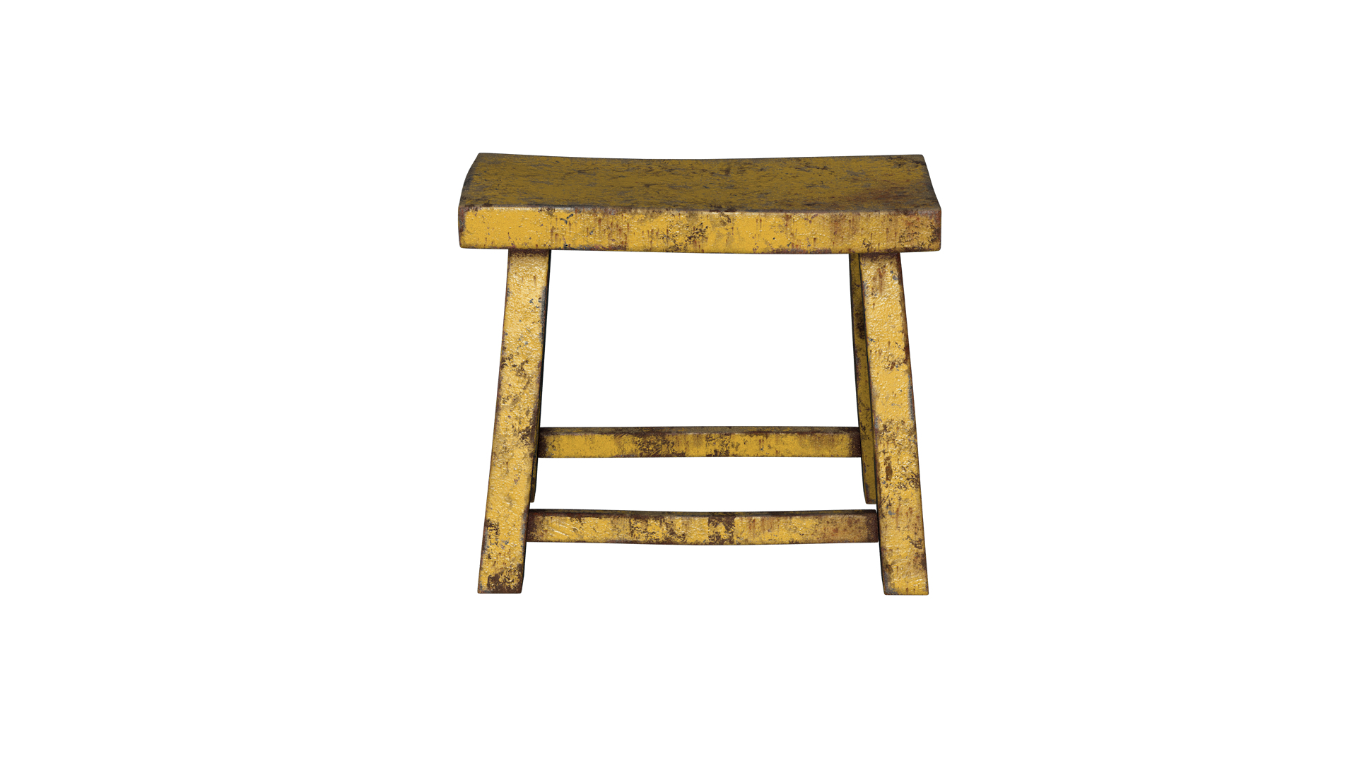 3D Model Old Stool - TurboSquid 2169964