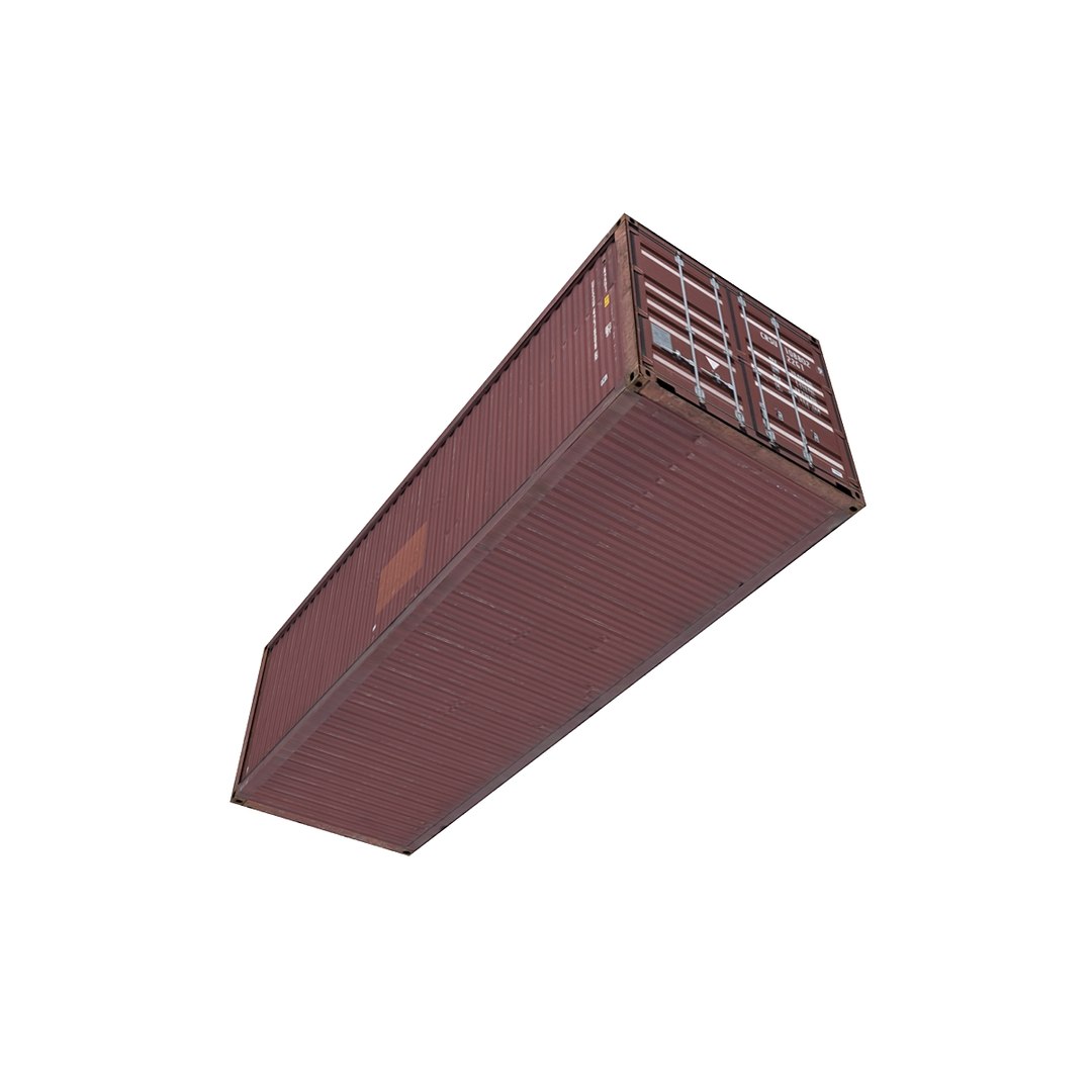 3d Model Container Ready