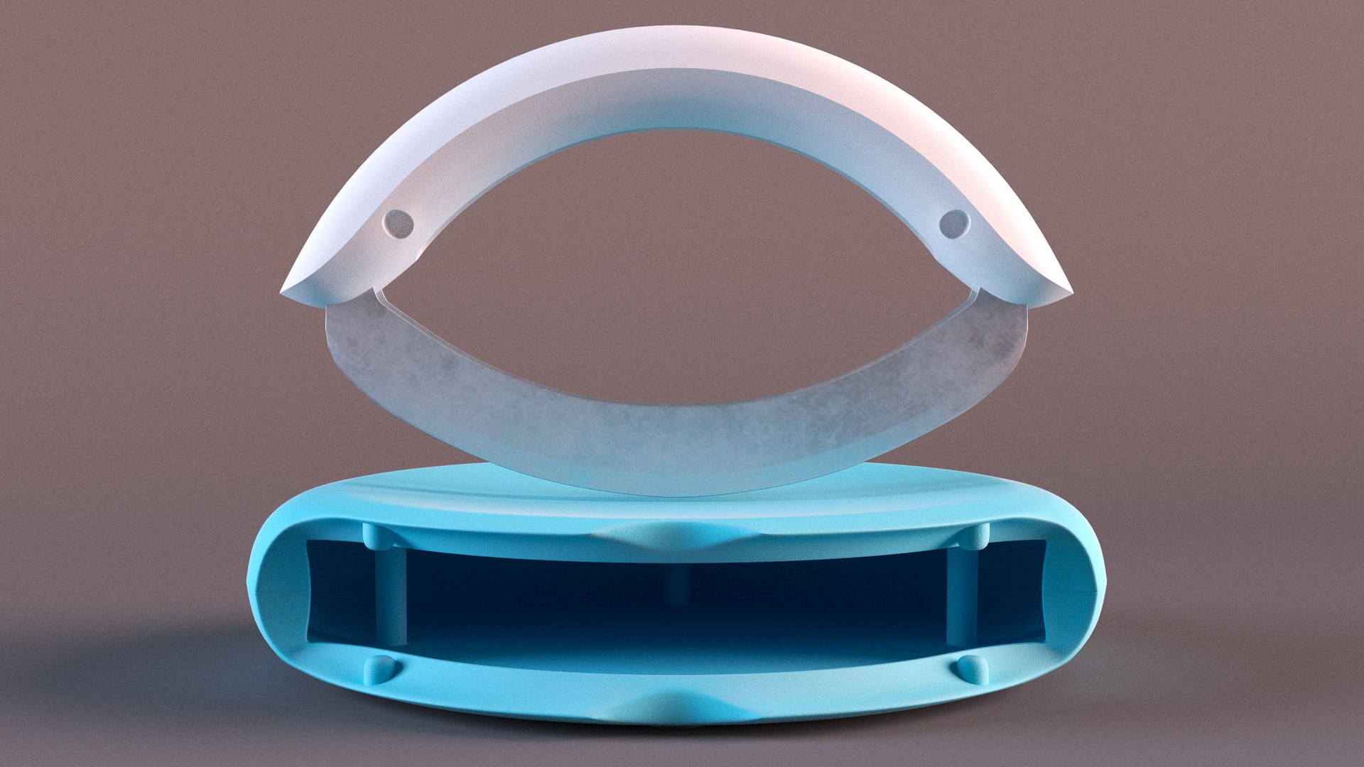 Portable Herb Cutter Blue 3D Model - TurboSquid 2111841
