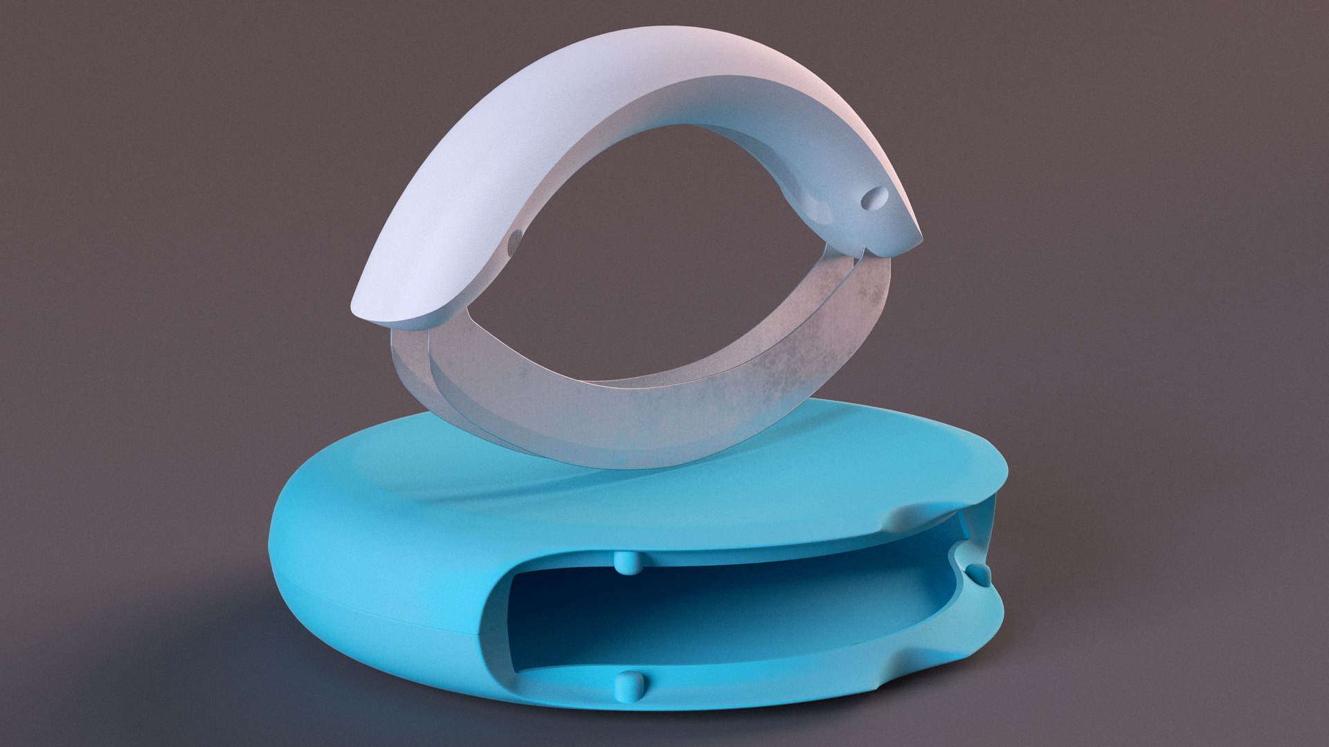 Portable Herb Cutter Blue 3D Model - TurboSquid 2111841