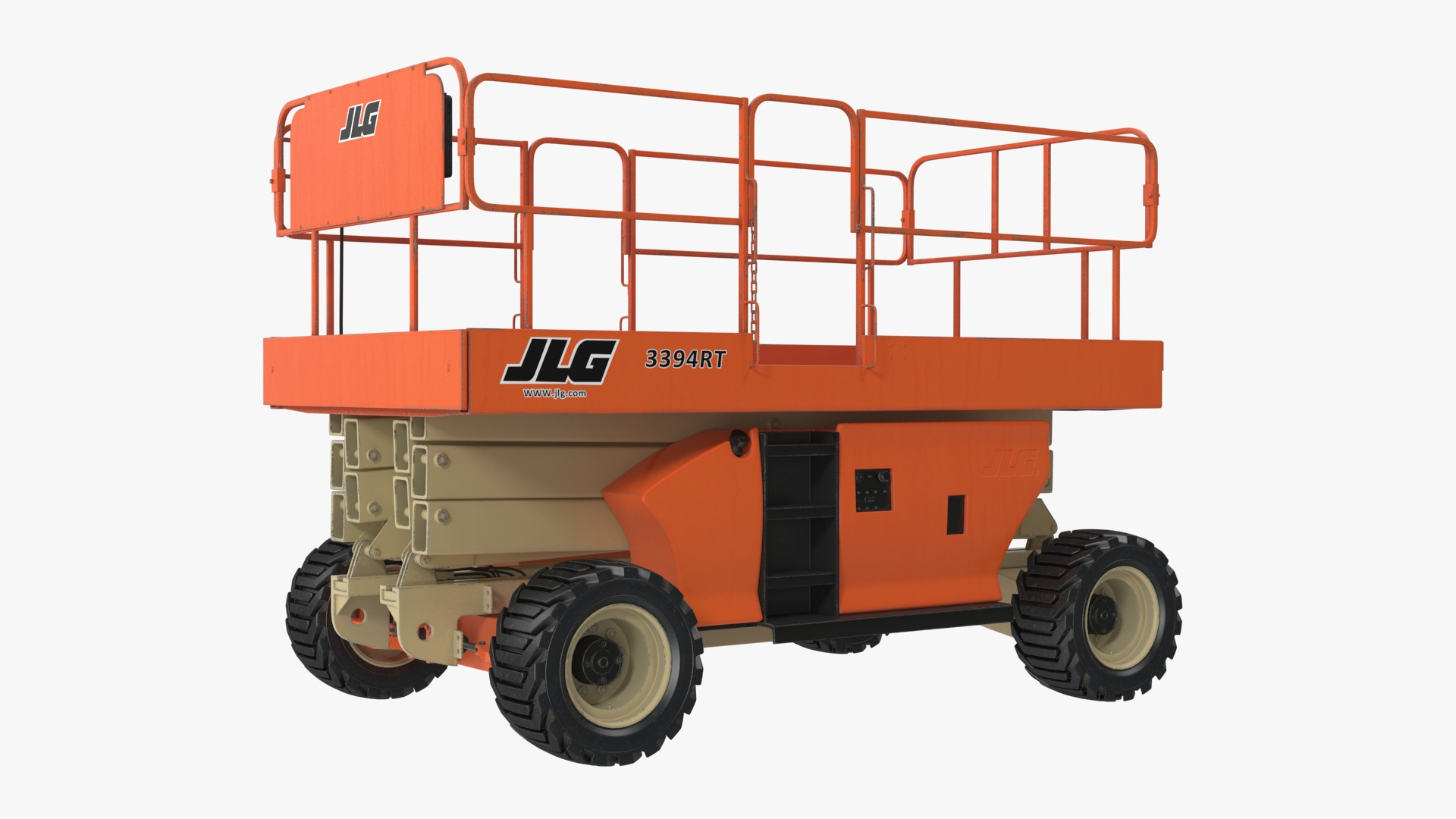 JLG 3394RT Scissor Lift Rigged 3D - TurboSquid 2224733