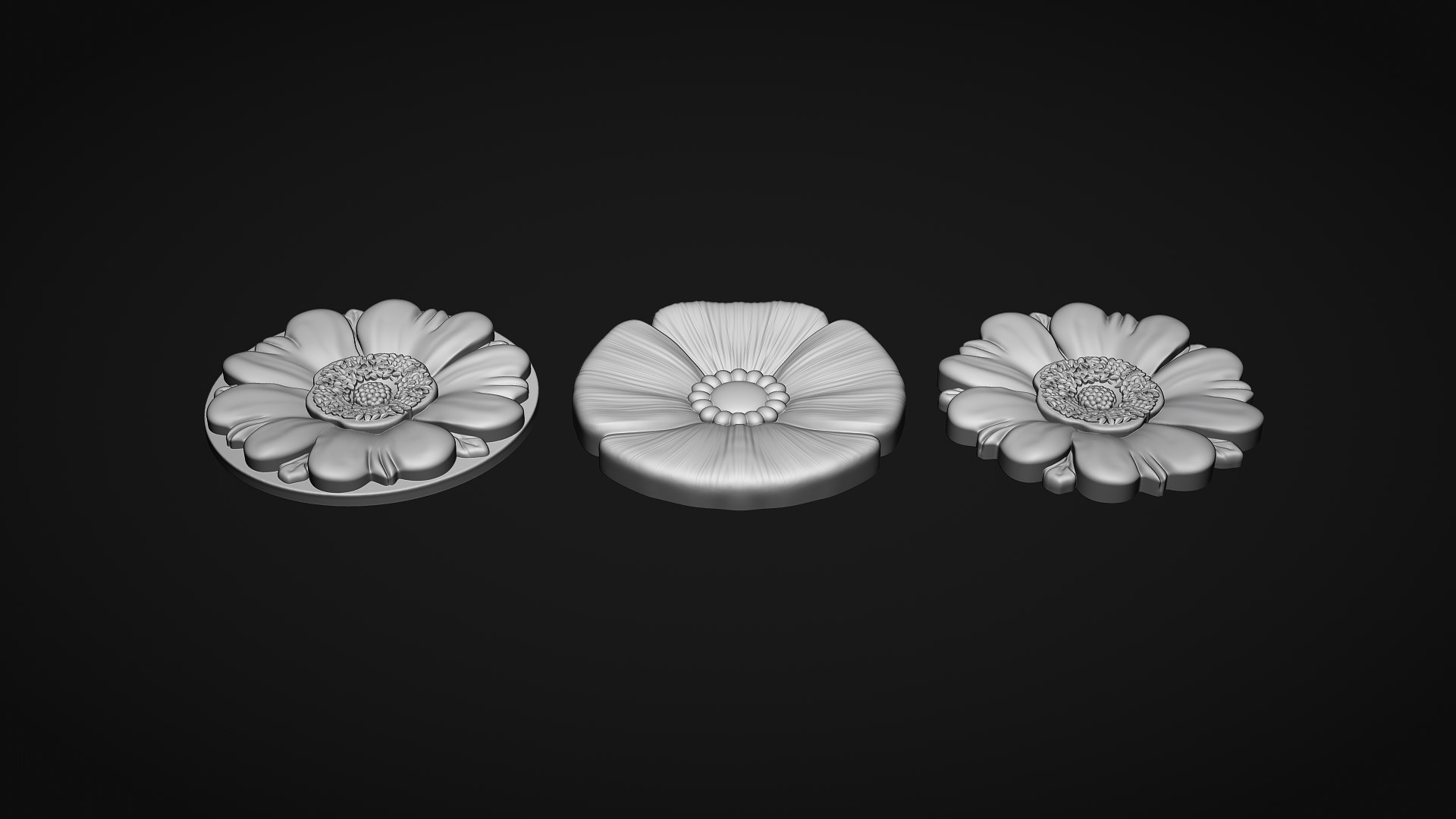 Poppy Flower 3D - TurboSquid 2367251