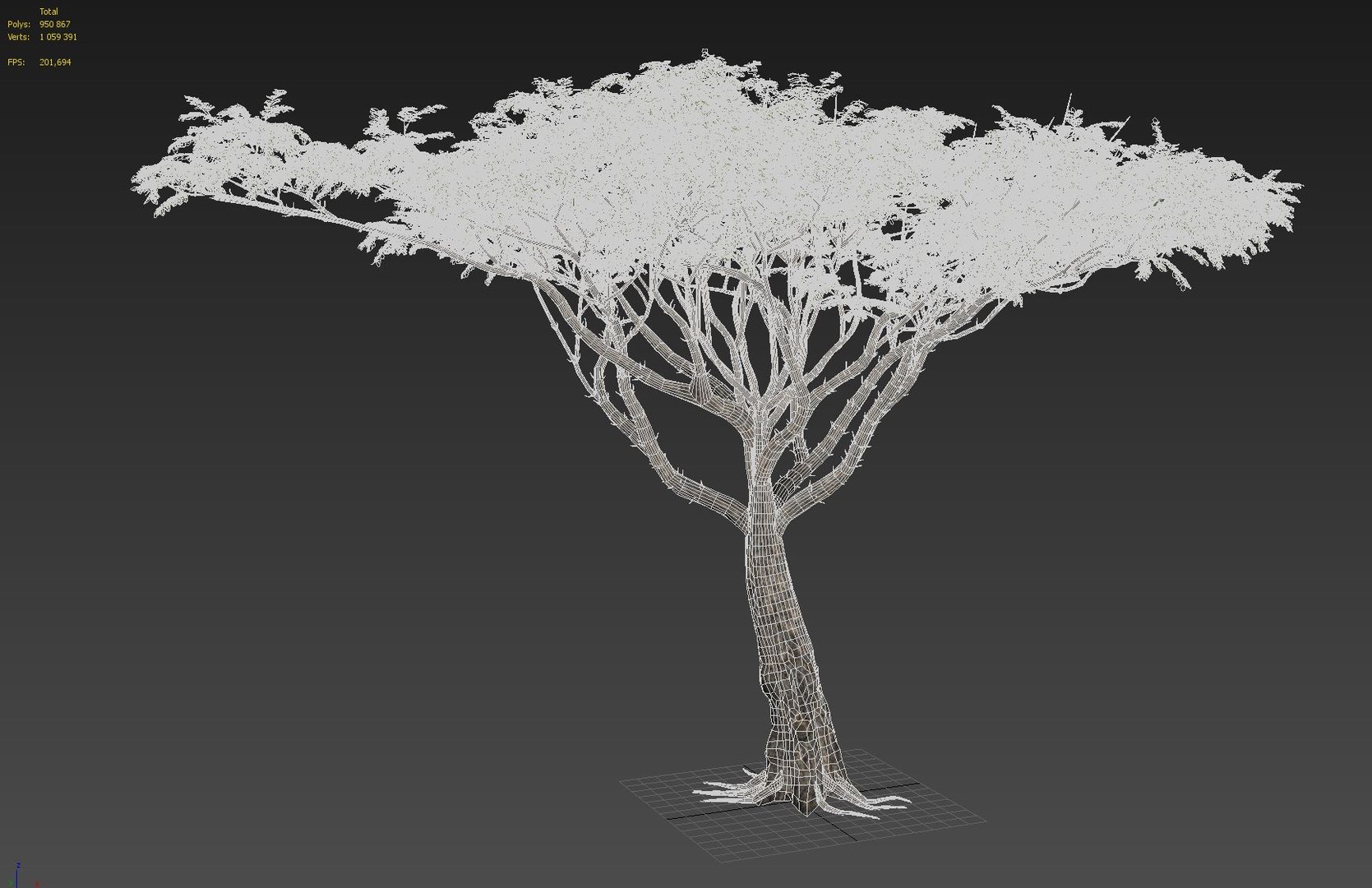 3D Branches Leaves Model - TurboSquid 1386852