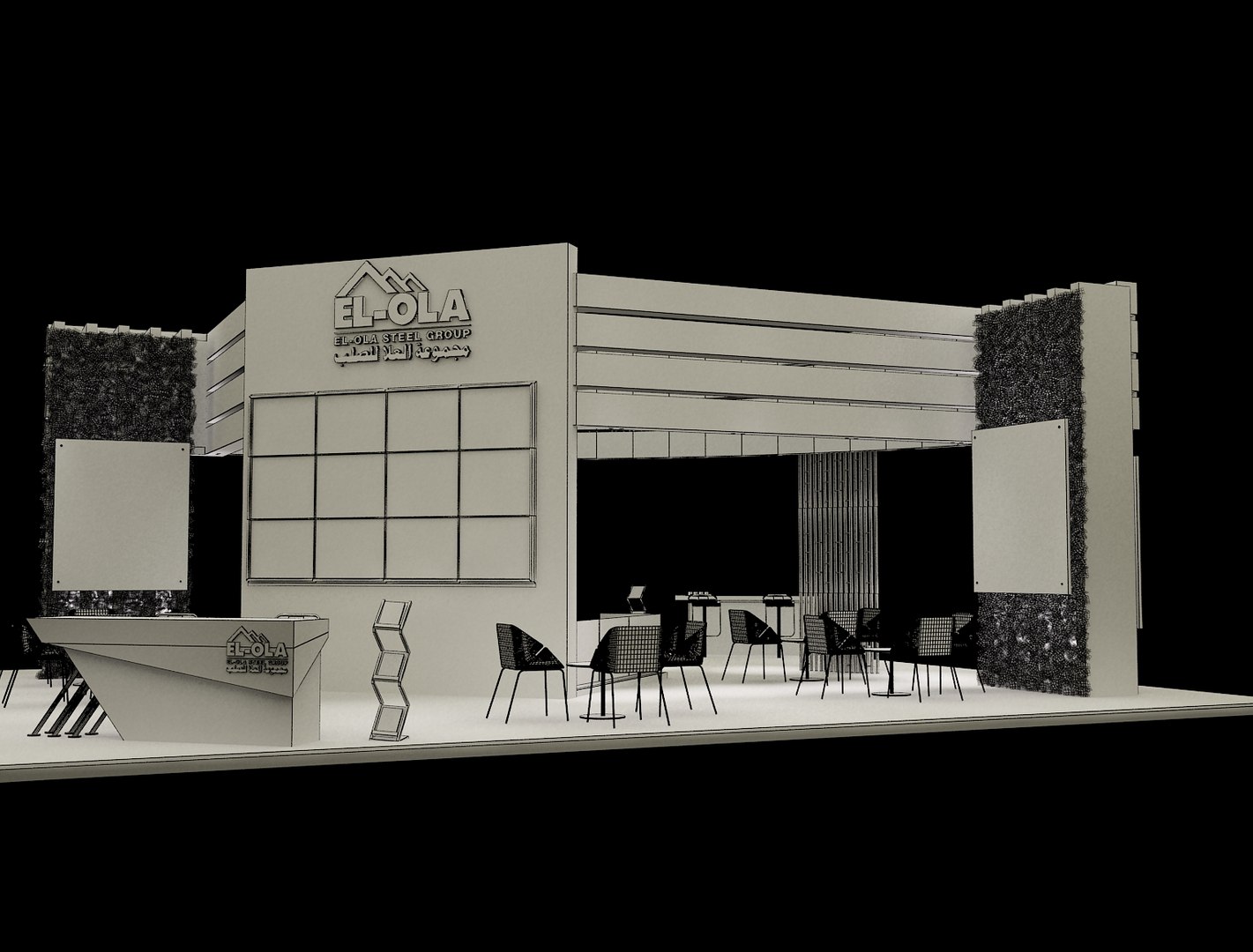 3D Model Stand Exhibition Booth - TurboSquid 1619056