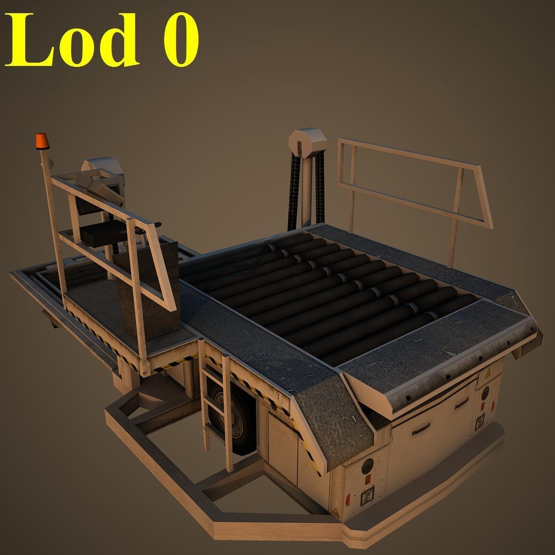 Ramp Dnata Basic 3D Model - TurboSquid 1184831