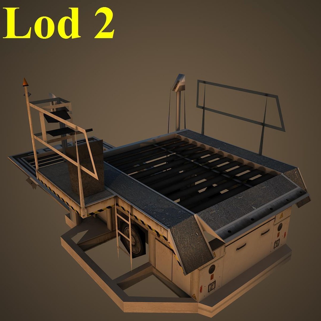 Ramp Dnata Basic 3D Model - TurboSquid 1184831