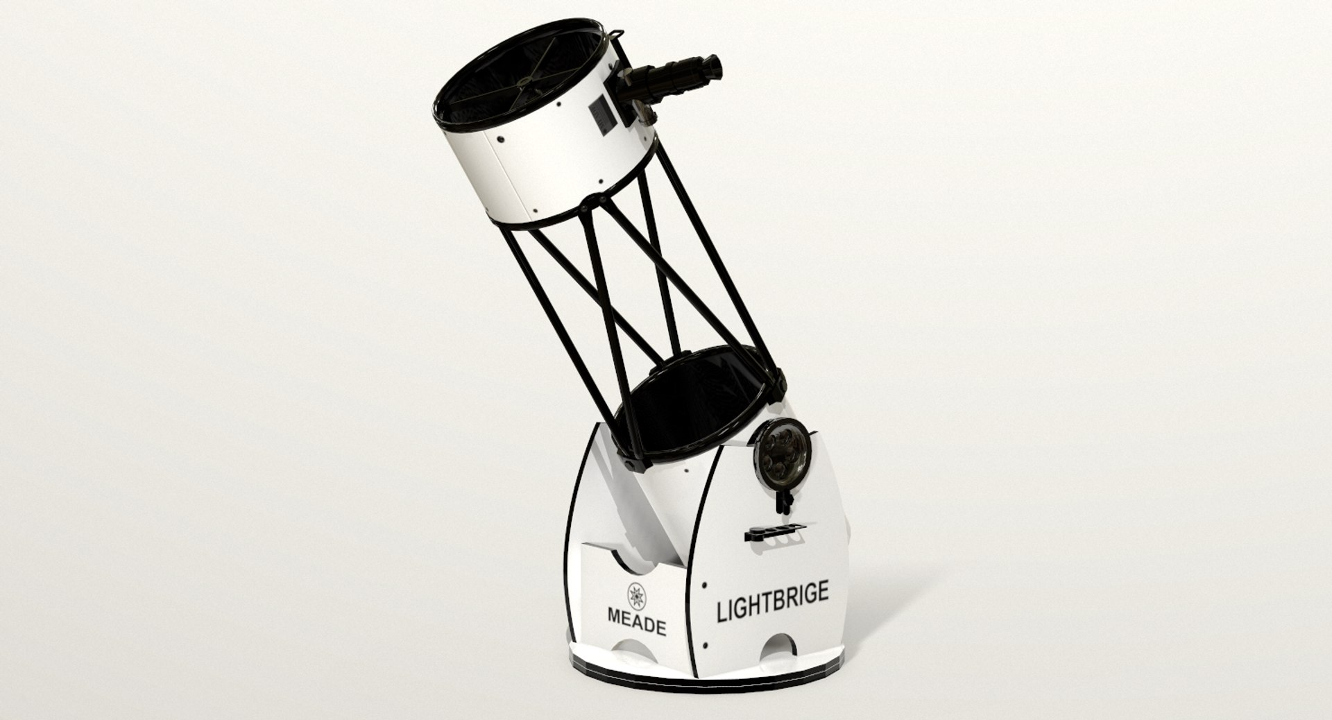 3D Meade Lightbridge 12 Telescope - TurboSquid 1254325