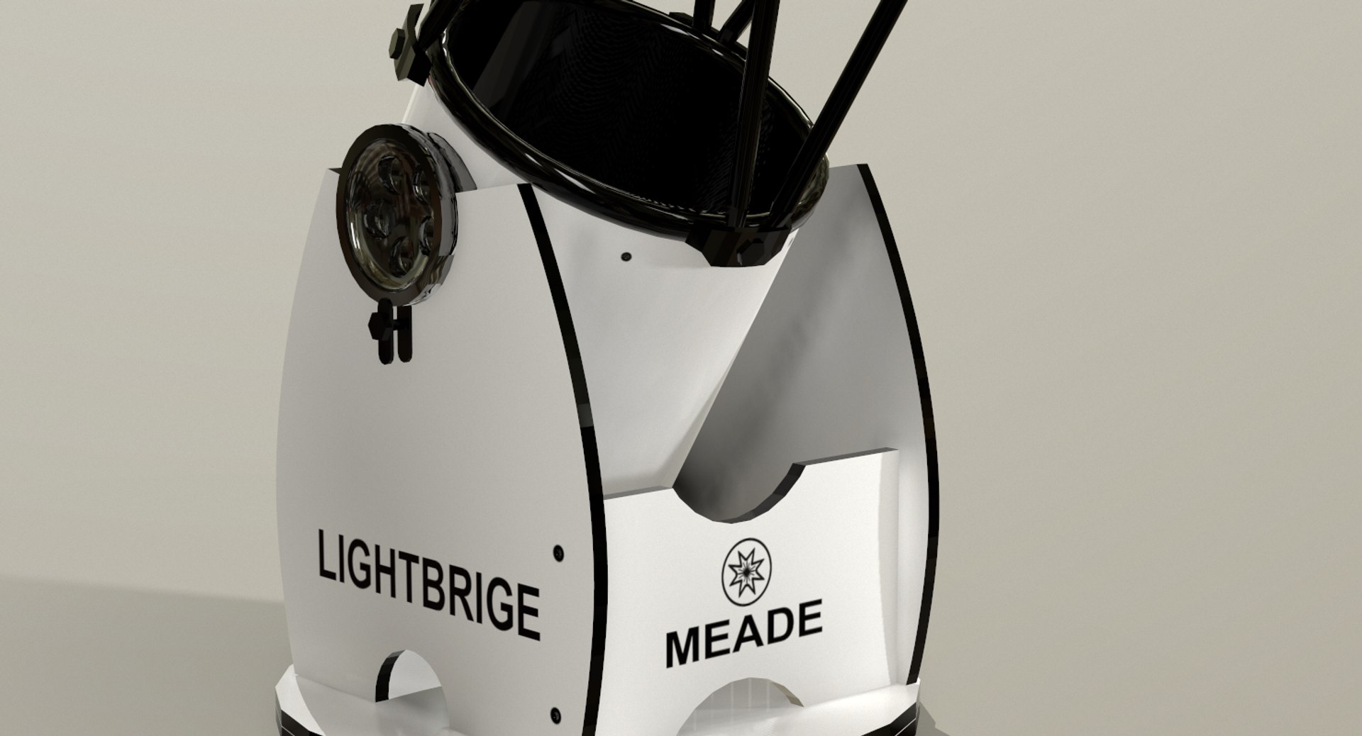 3D Meade Lightbridge 12 Telescope - TurboSquid 1254325