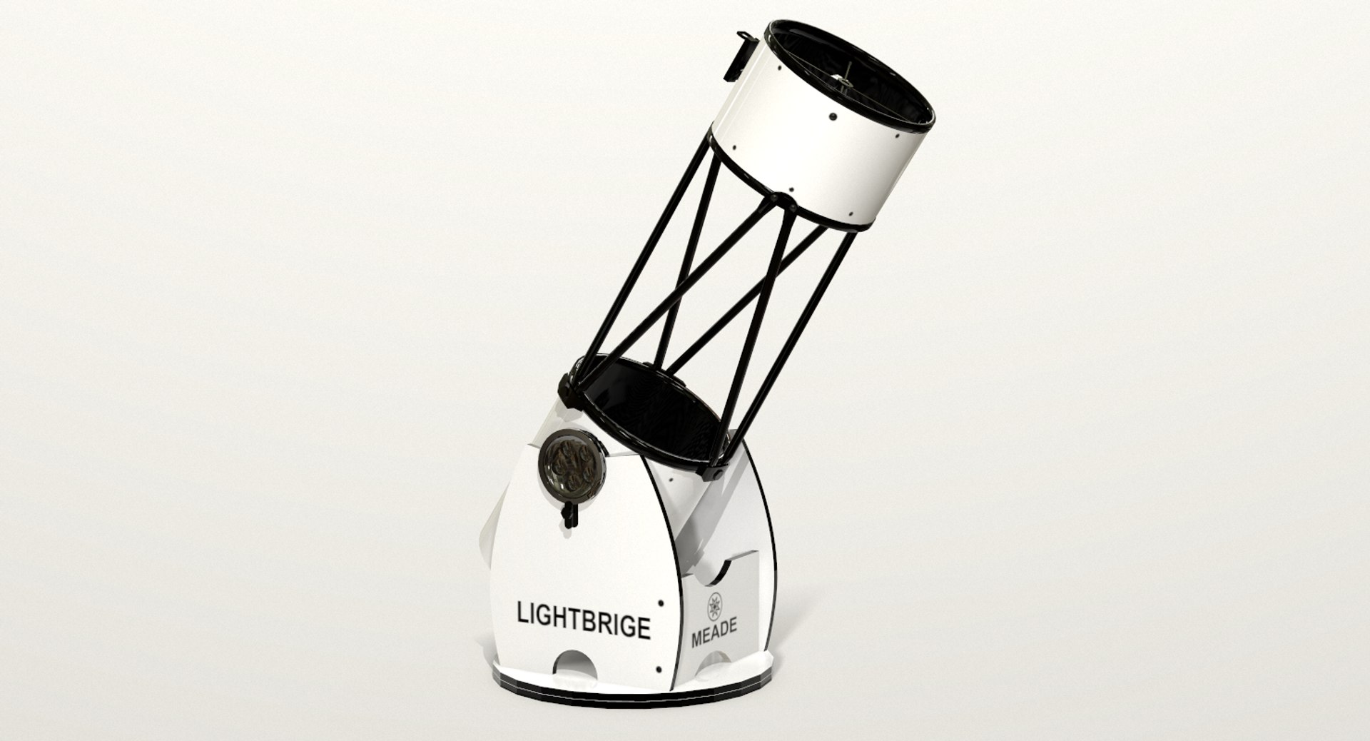 3D Meade Lightbridge 12 Telescope - TurboSquid 1254325