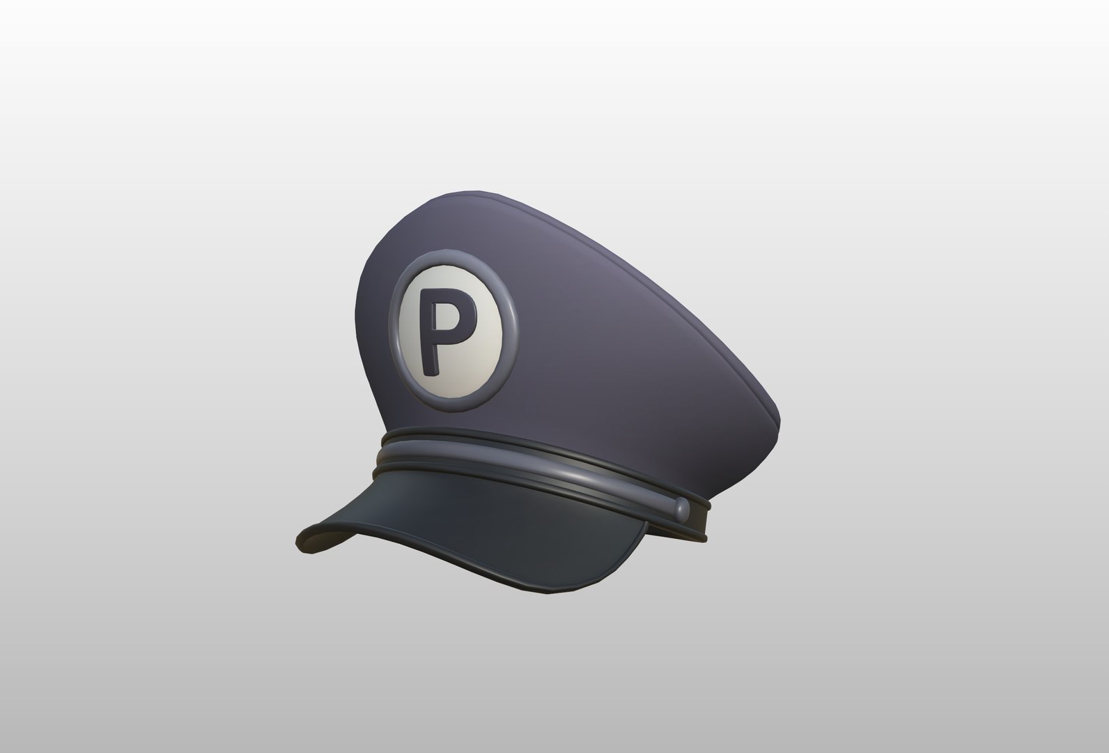 3D Hat035 Police Officer Hat - TurboSquid 2166846