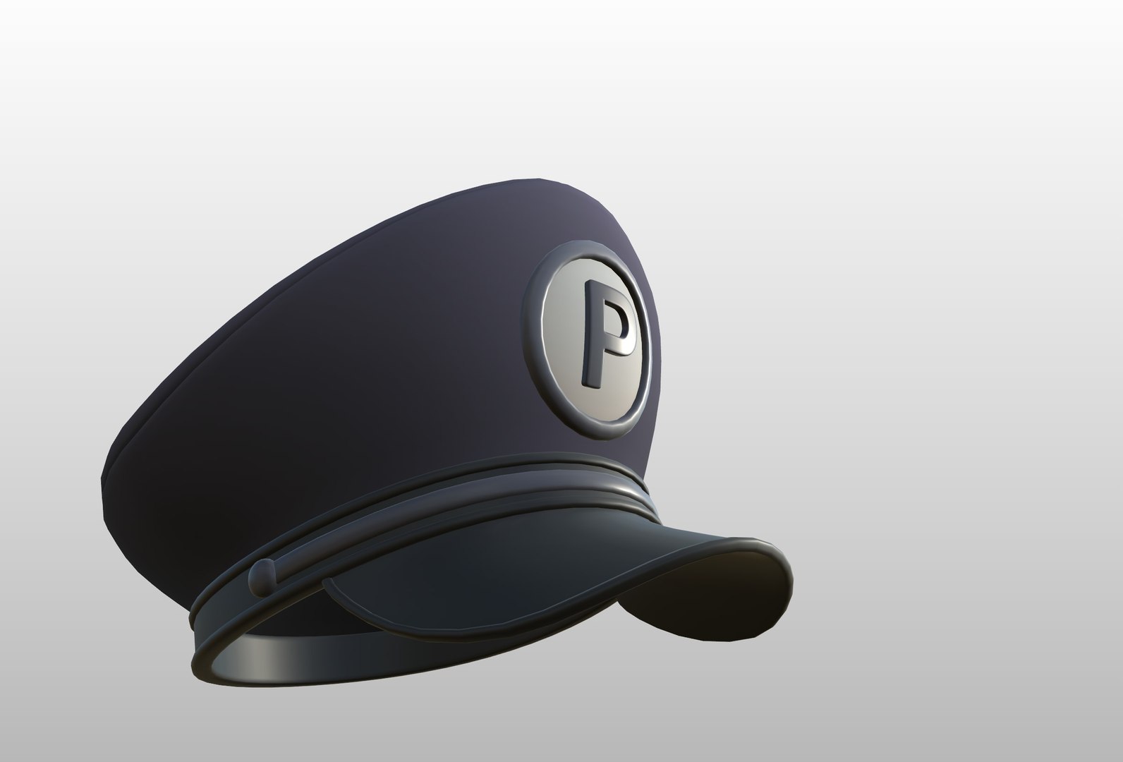 3D Hat035 Police Officer Hat - TurboSquid 2166846