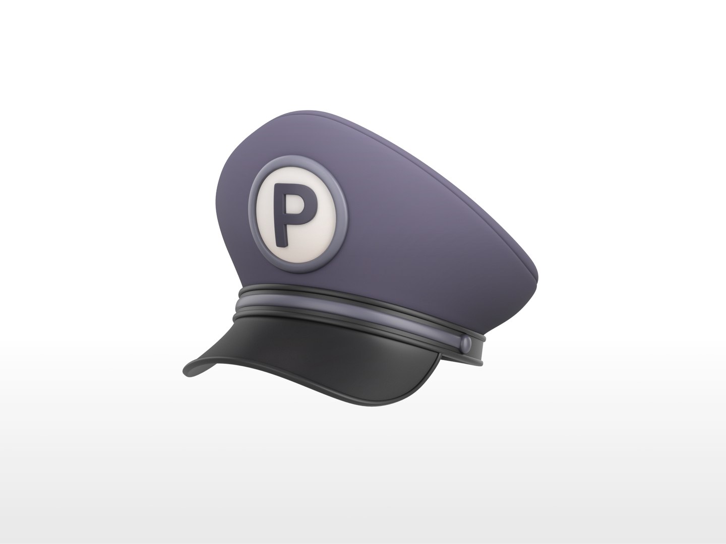 3D Hat035 Police Officer Hat - TurboSquid 2166846