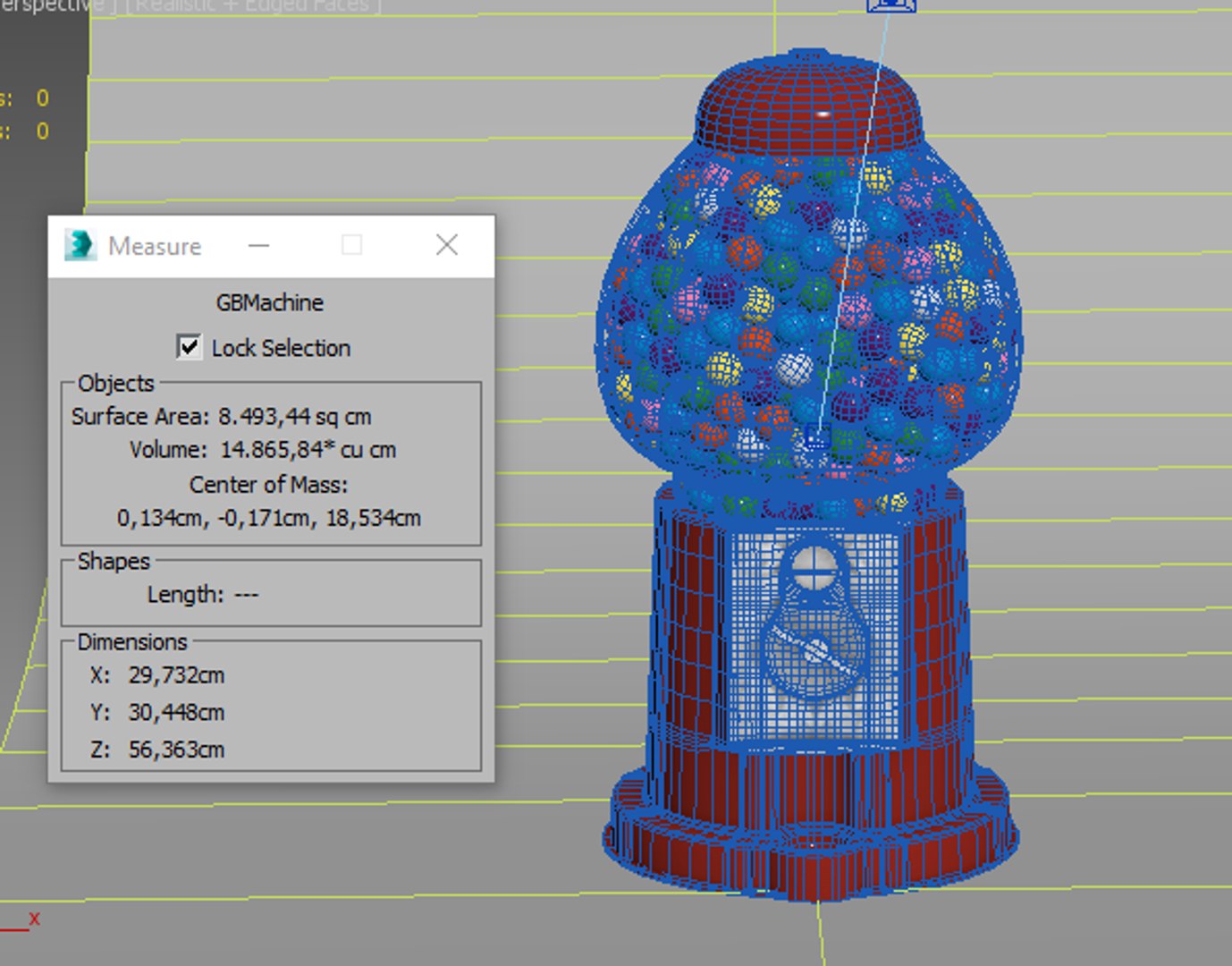 3d Model Gumball Machine
