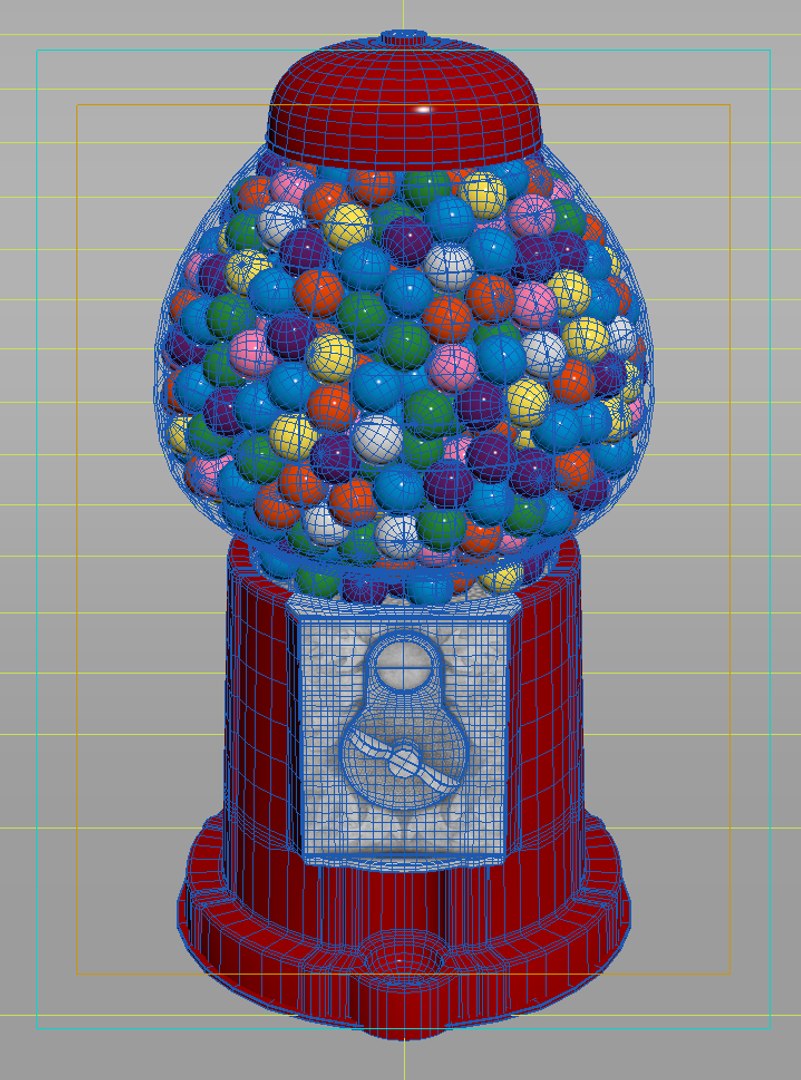 3d Model Gumball Machine