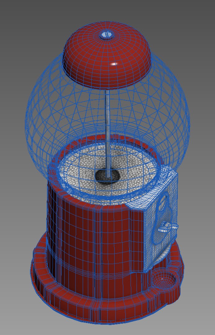 3d Model Gumball Machine