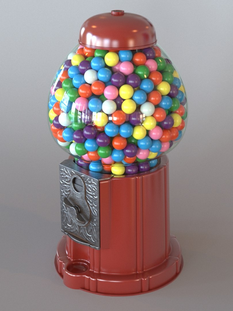 3d Model Gumball Machine