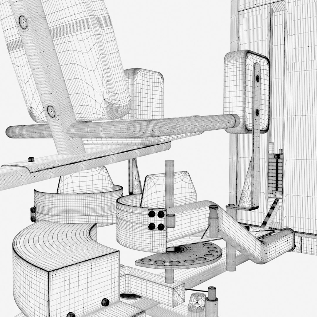 3D Gym - TurboSquid 1411442